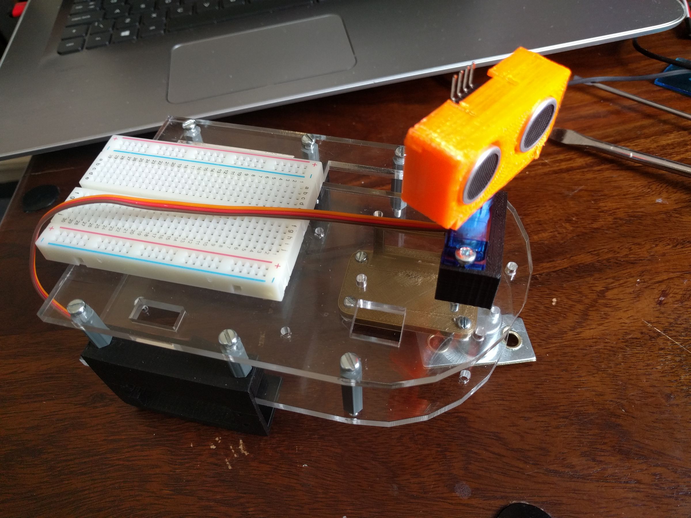 An Arduino Infrared Controlled and Obstacle Avoidance Robot : 10 Steps ...