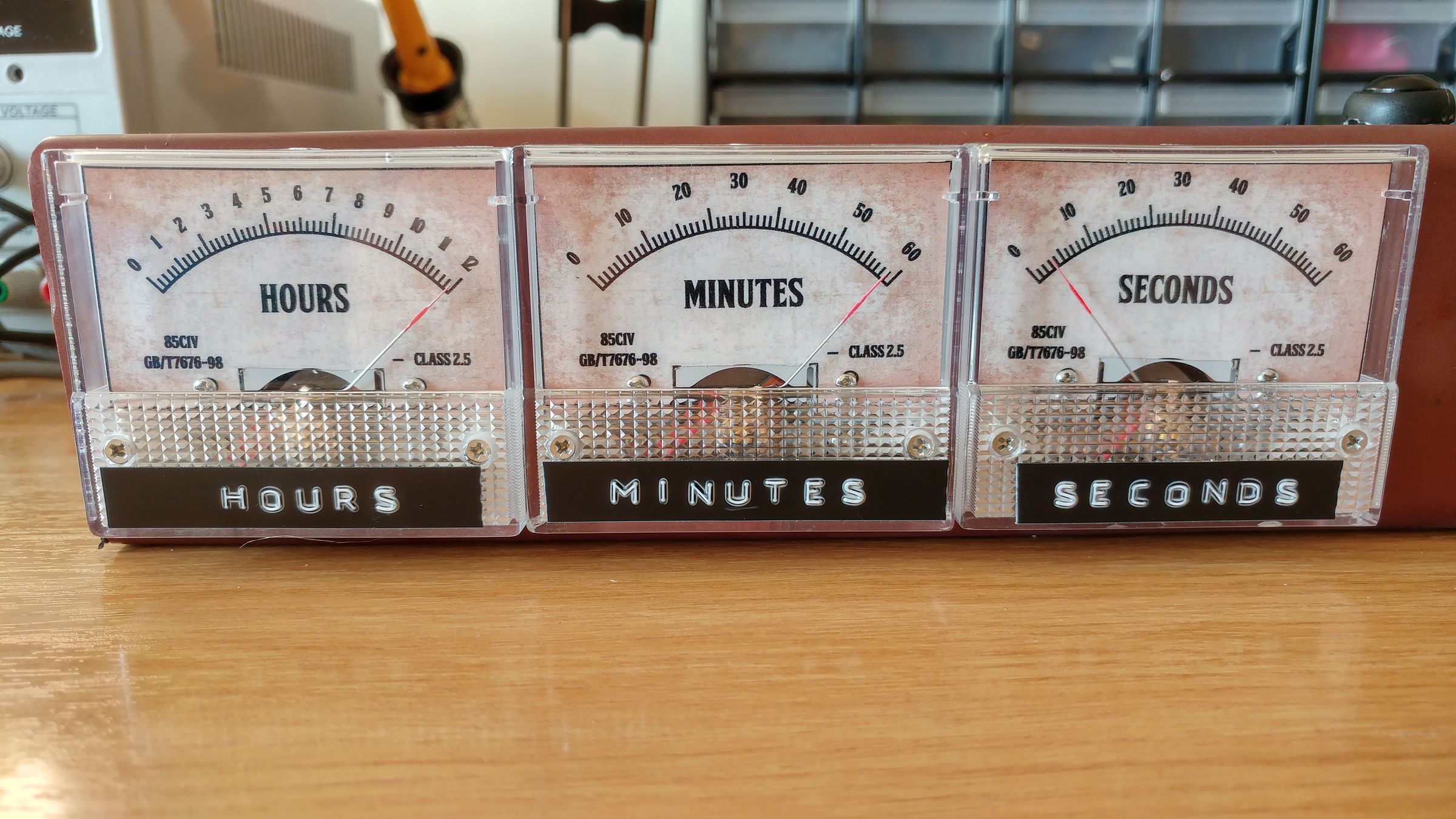 Steampunk Voltmeter Clock : 6 Steps (with Pictures) - Instructables