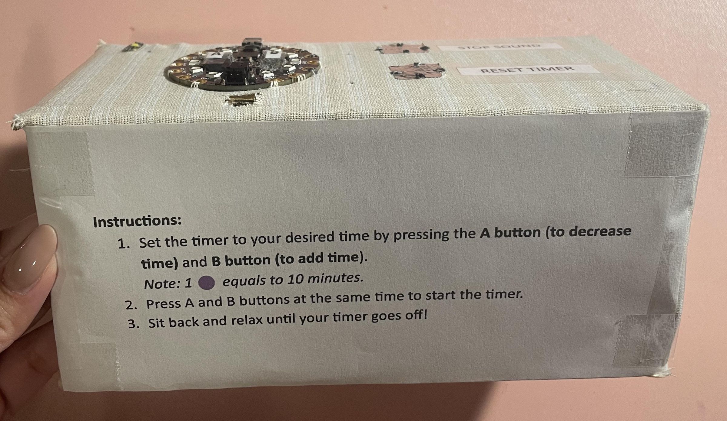 Laundry Timer : 10 Steps - Instructables