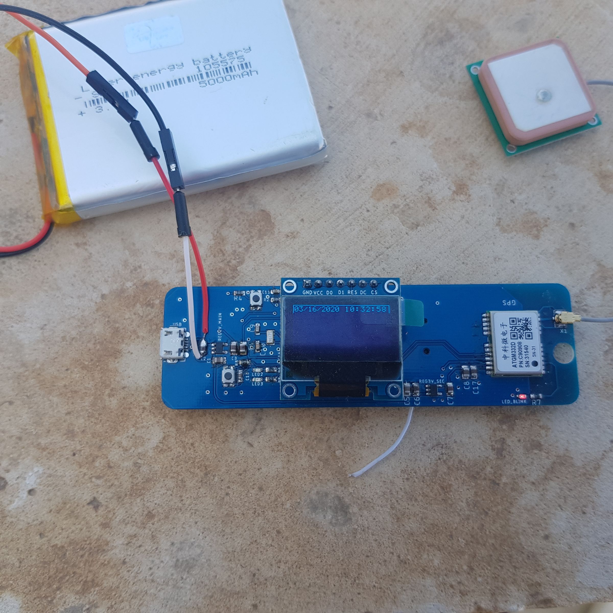 GPS Monitoring With OLED Display Project : 5 Steps (with Pictures ...