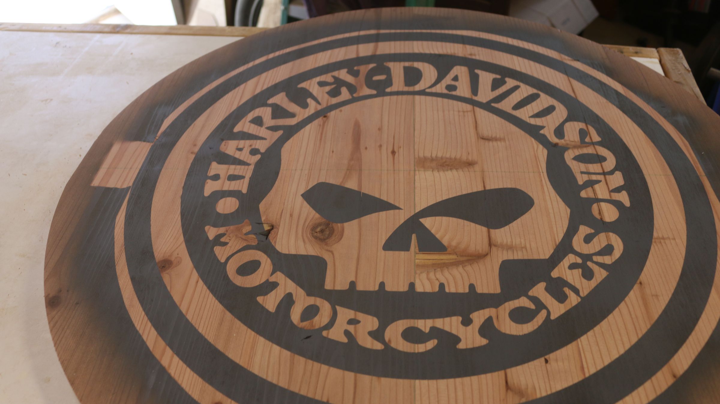 Wooden Harley Davidson Sign : 4 Steps (with Pictures) - Instructables