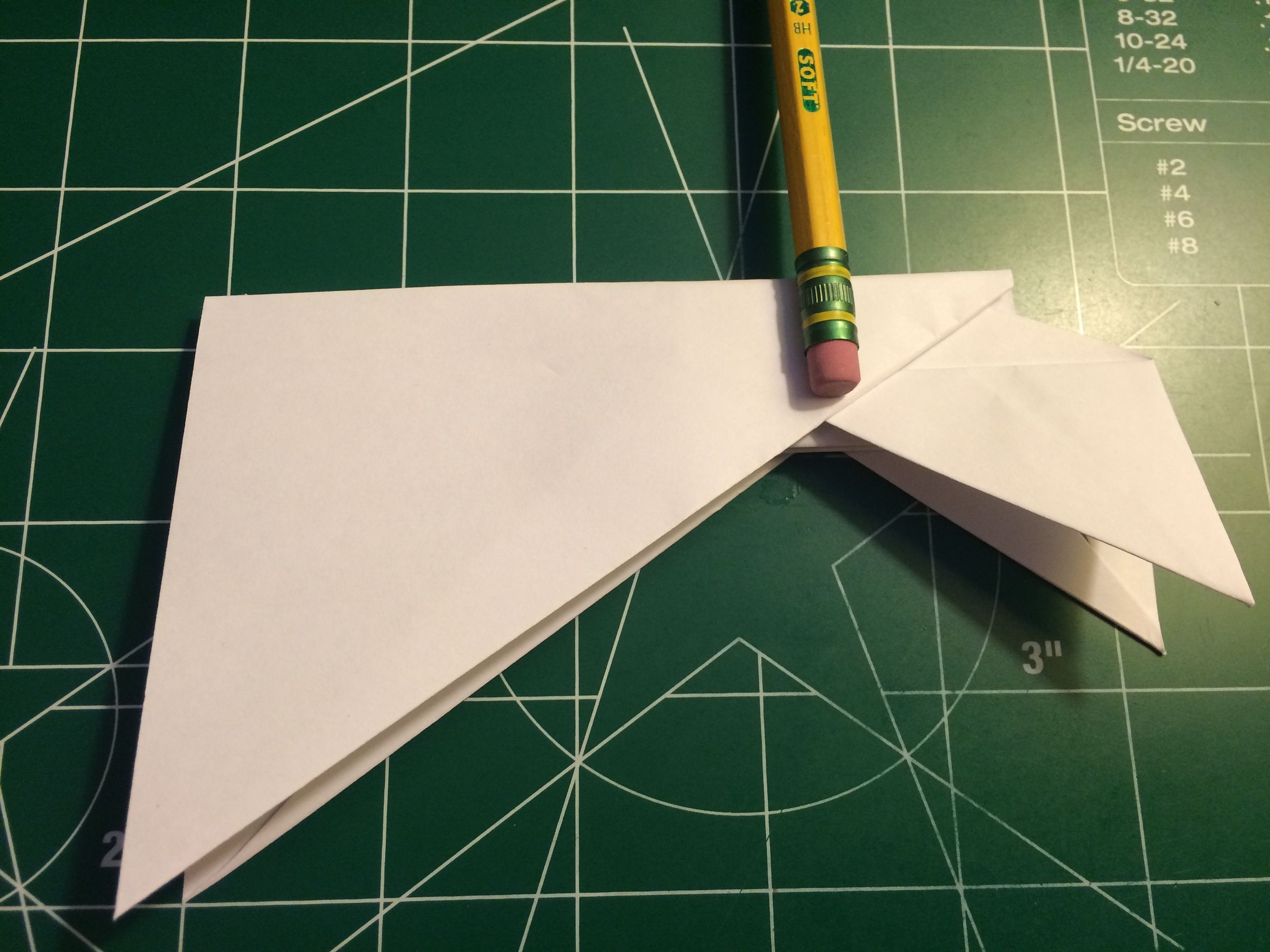 How to Make the Widow Paper Airplane : 8 Steps - Instructables