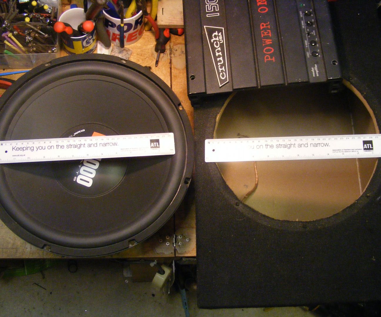15inch Subwoofer in 12inch Enclosure : 9 Steps - Instructables