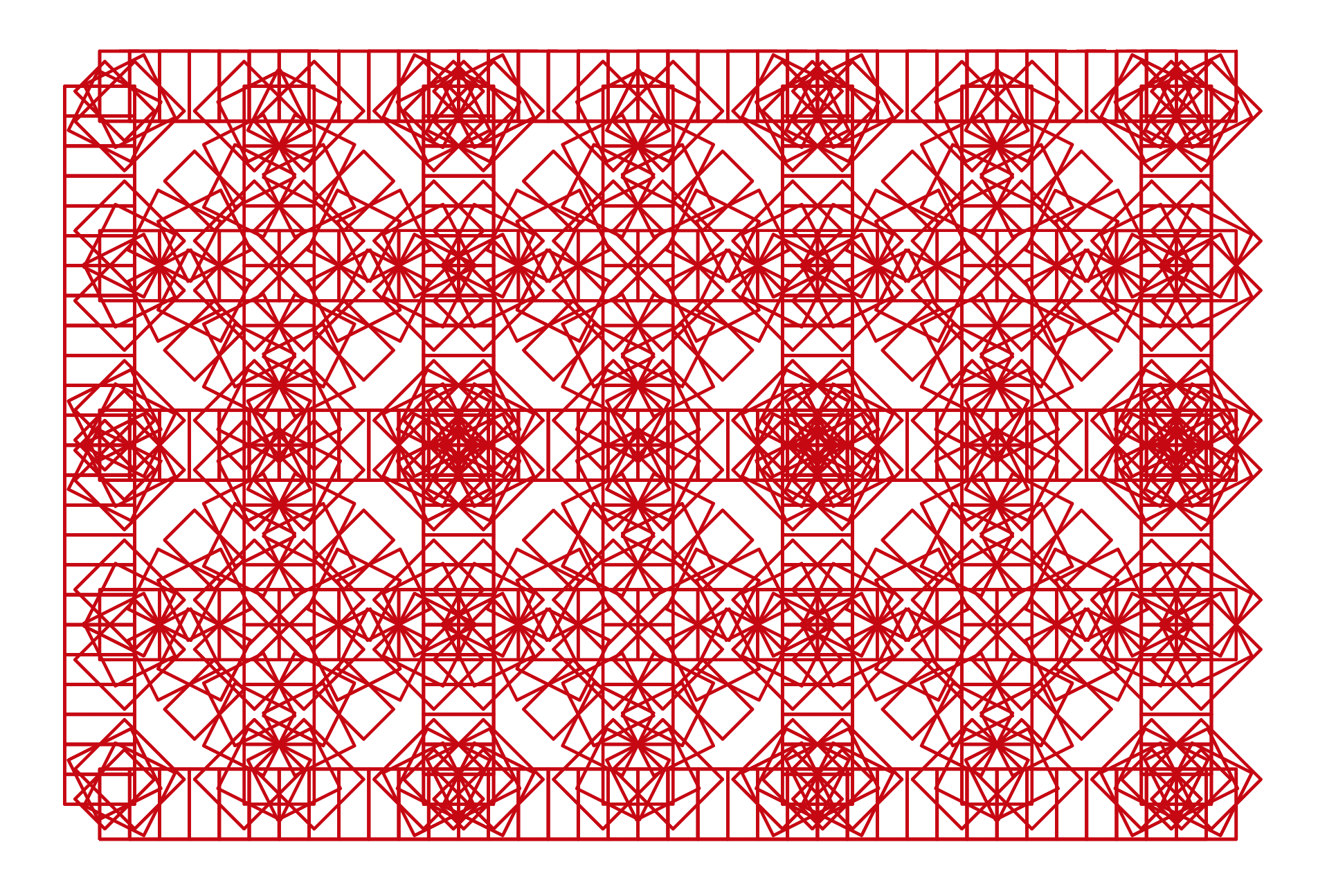 Laser Cut 2D Ornamental Pattern on Cardboard : 4 Steps - Instructables