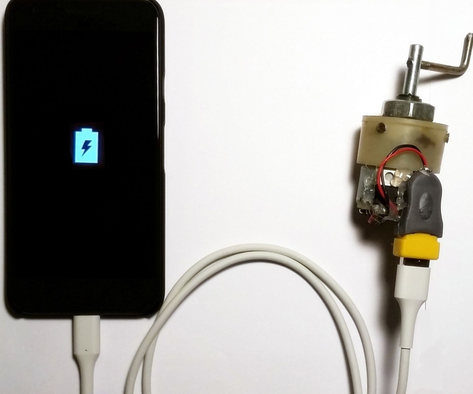 Emergency Mobile Charger Using Dynamo - Instructables