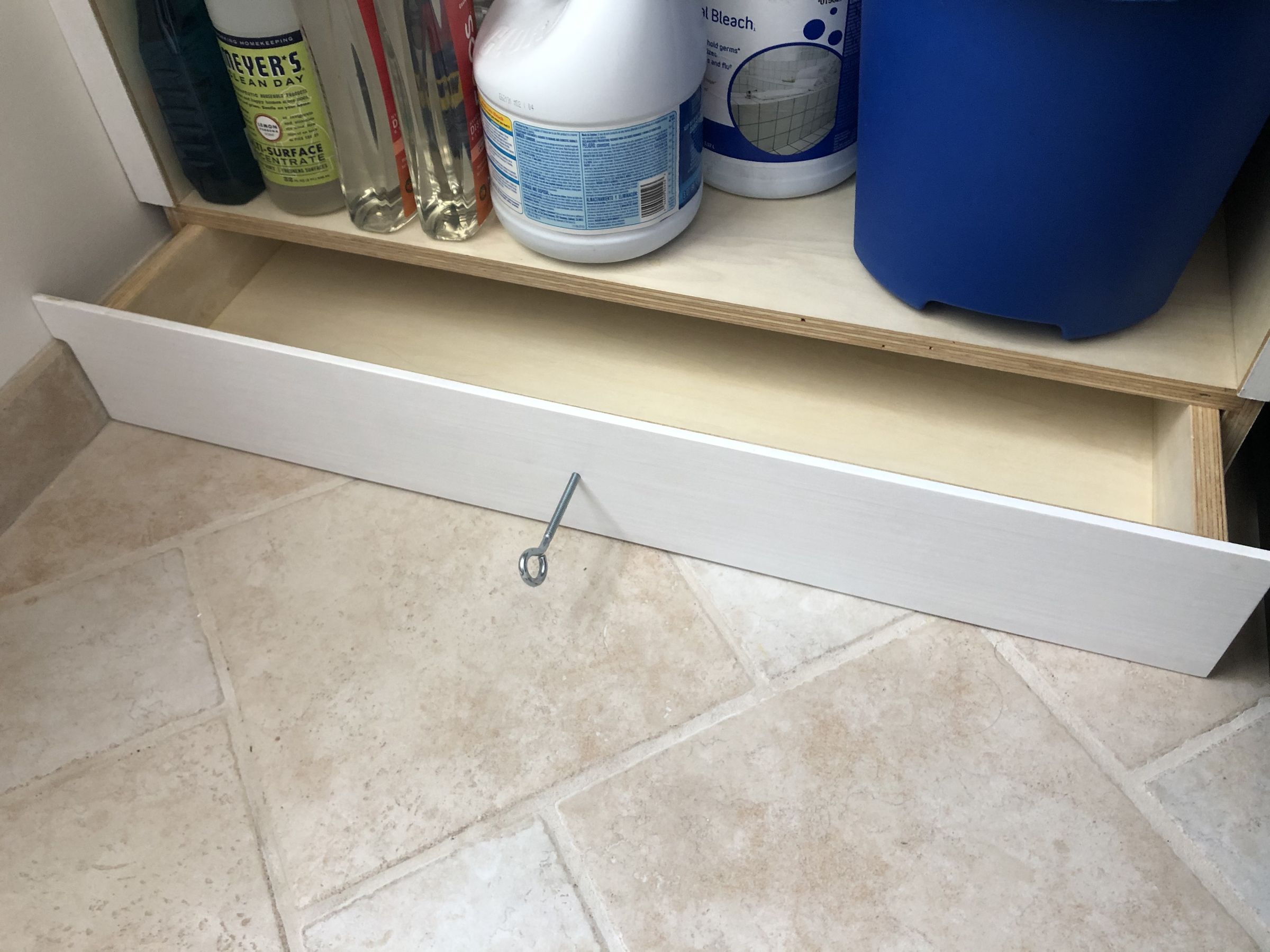 Shelving With Concealed Toe-Kick Compartment : 12 Steps (with Pictures ...