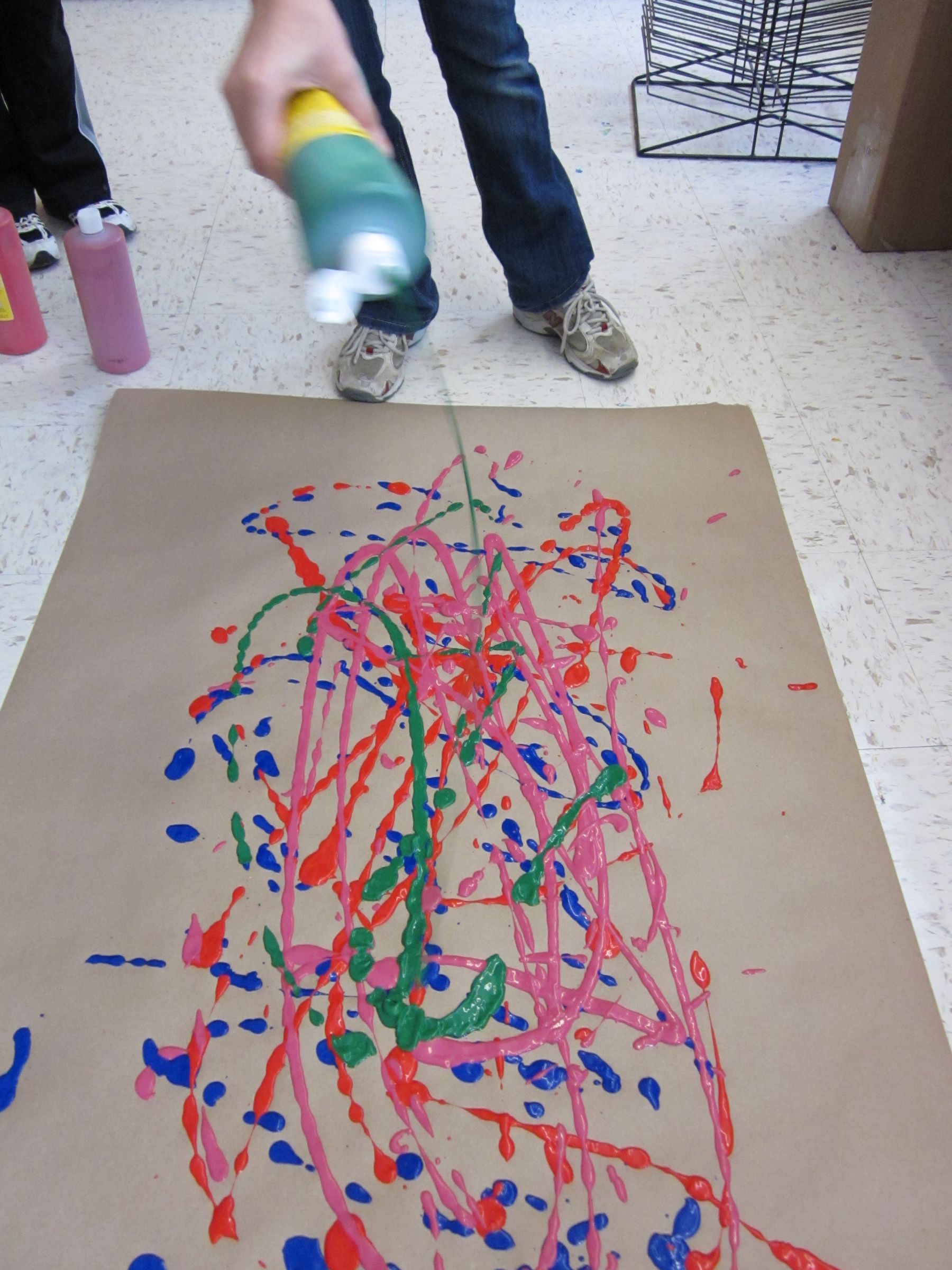 How to Create a Jackson Pollack Painting : 5 Steps - Instructables