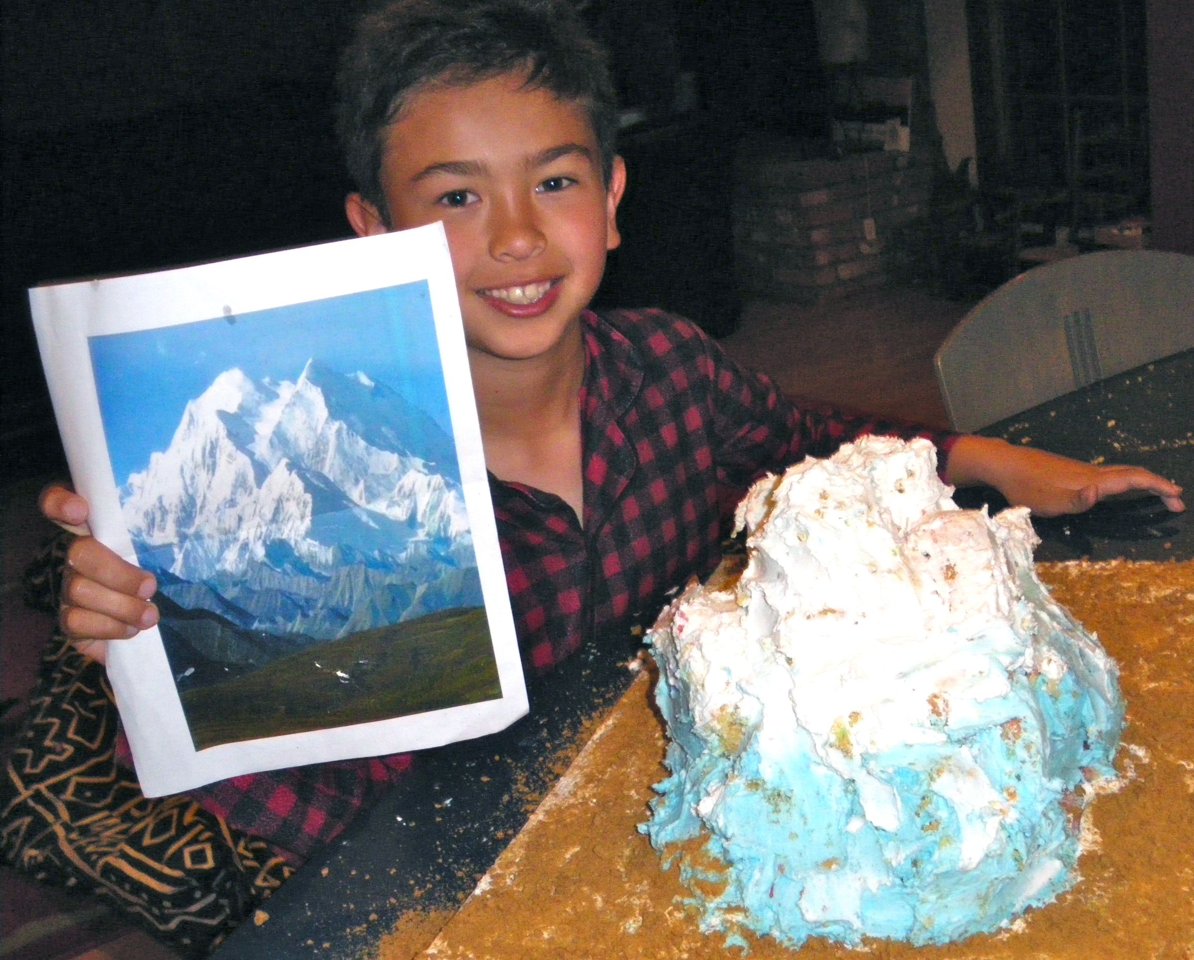 Cake Construction - Mission Santa Cruz, Mt. McKinley & Stone Quarry : 4 ...