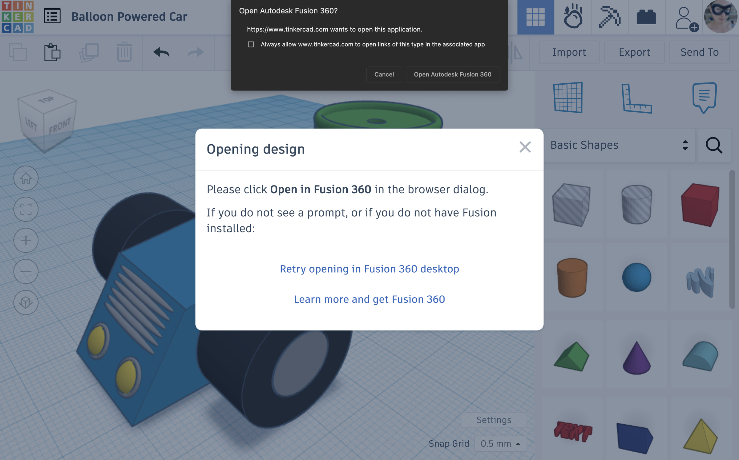 Send Your Tinkercad Design to Fusion 360 : 9 Steps (with Pictures) - Instructables