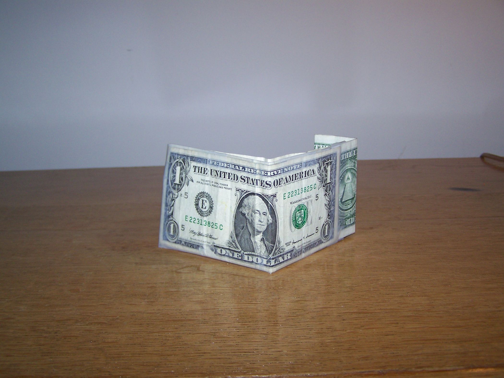 The Five Dollar Wallet : 8 Steps - Instructables