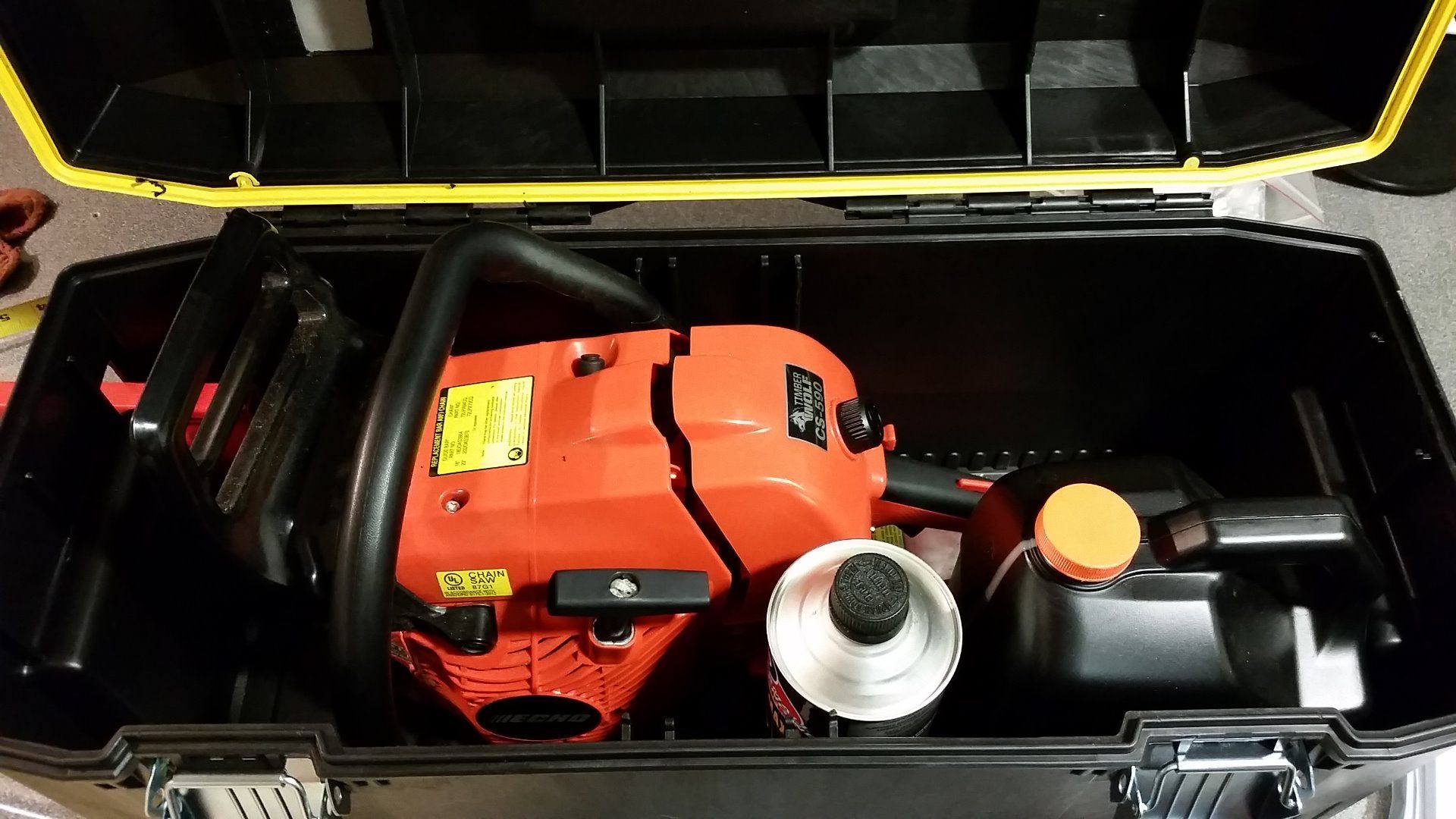 Toolbox Into Chainsaw Case : 4 Steps (with Pictures) - Instructables