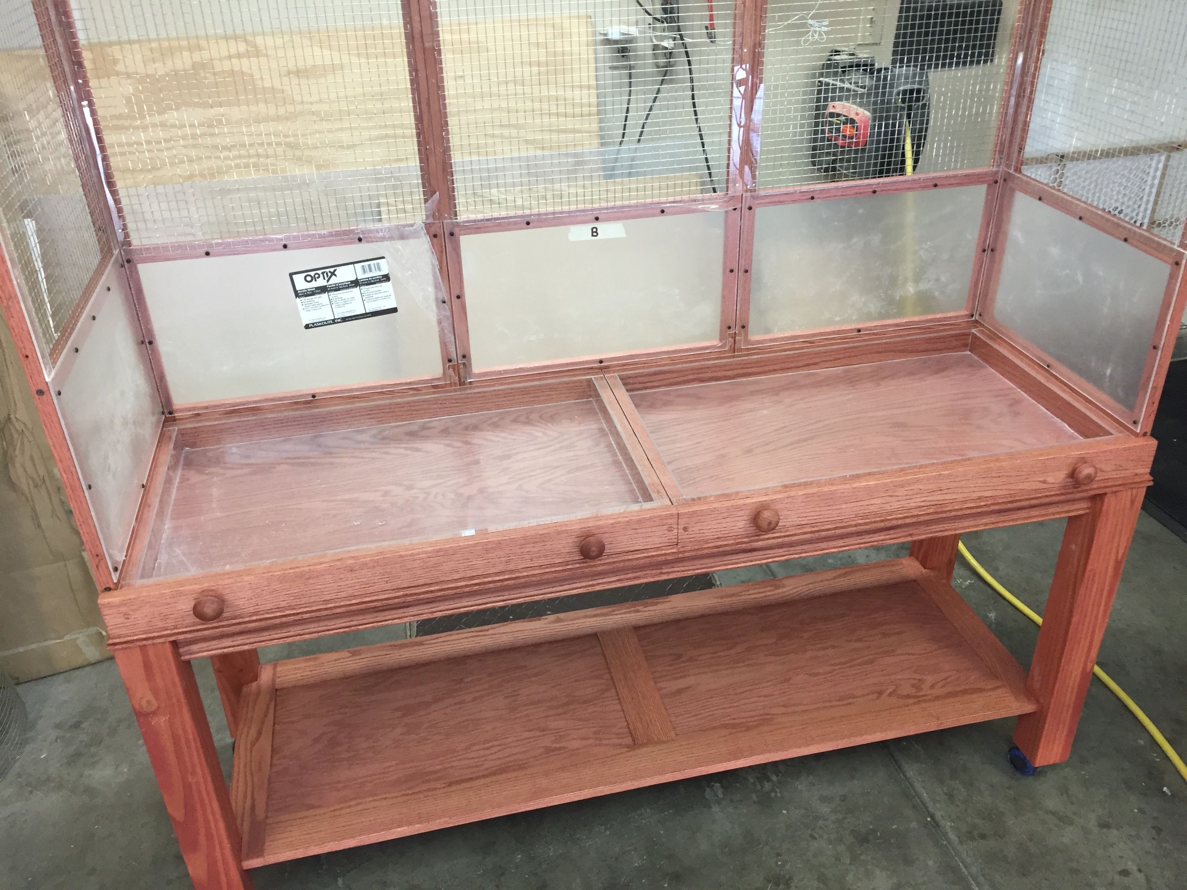 Doug's Oak Flight Cage - Instructables