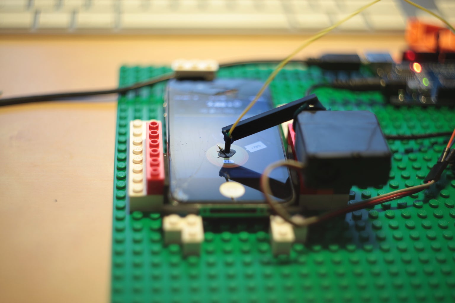 Clicker Cheater For Iphone Arduino From The Cucumber Clicker Maker 8 Steps With Pictures