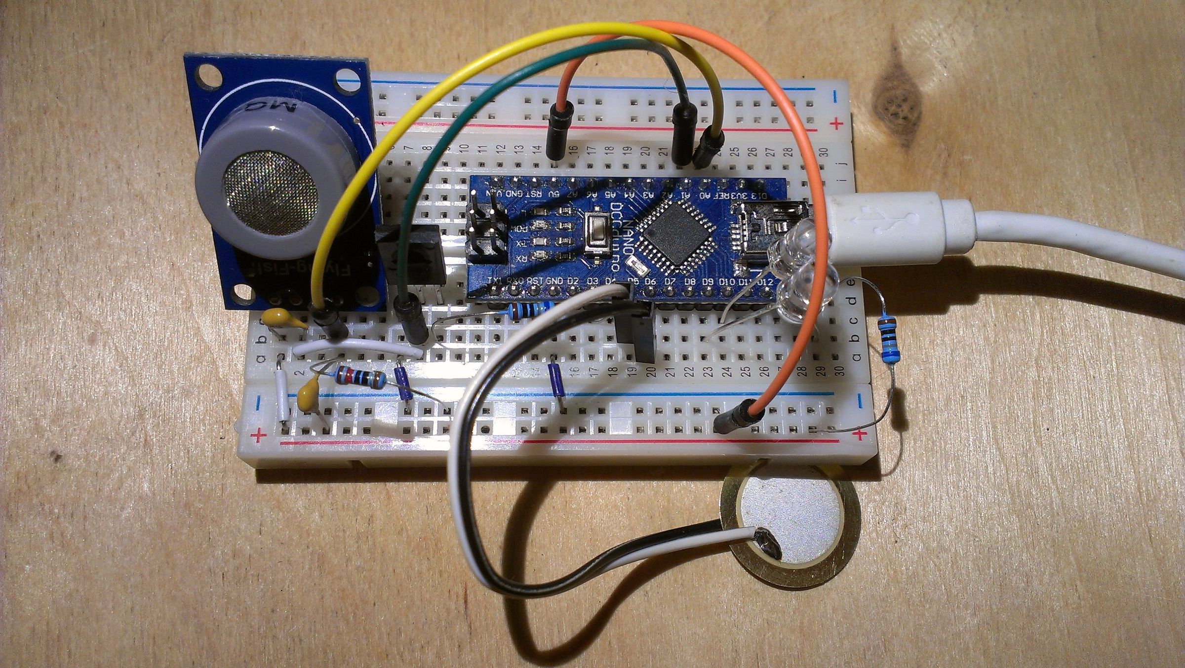 Arduino CO Monitor Using MQ-7 Sensor : 8 Steps (with Pictures ...