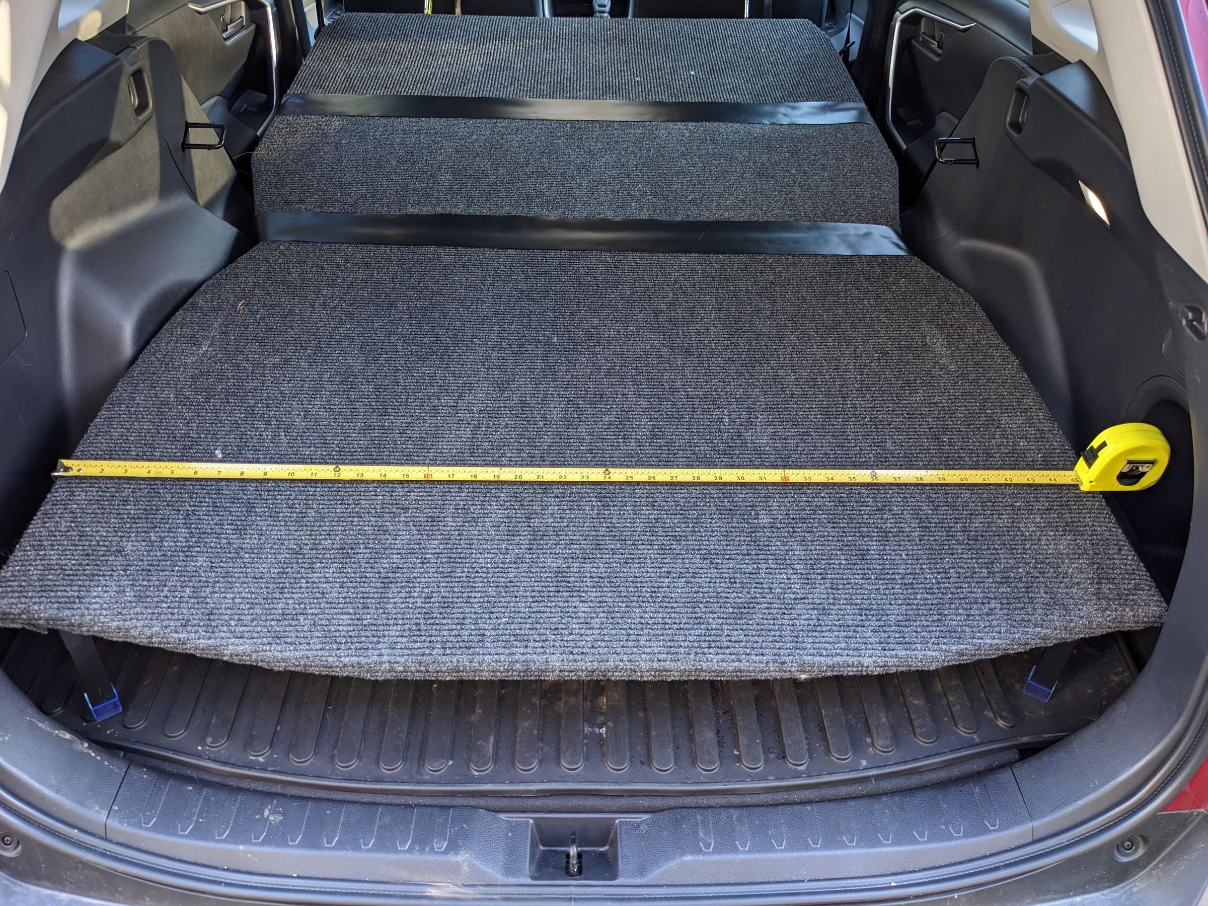 RAV4 Car Camping Platform With Folding Legs : 5 Steps (with Pictures ...