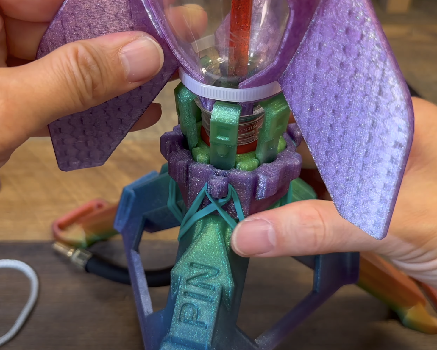 Simple 3D-Printed Water Rocket Launcher : 11 Steps (with Pictures ...