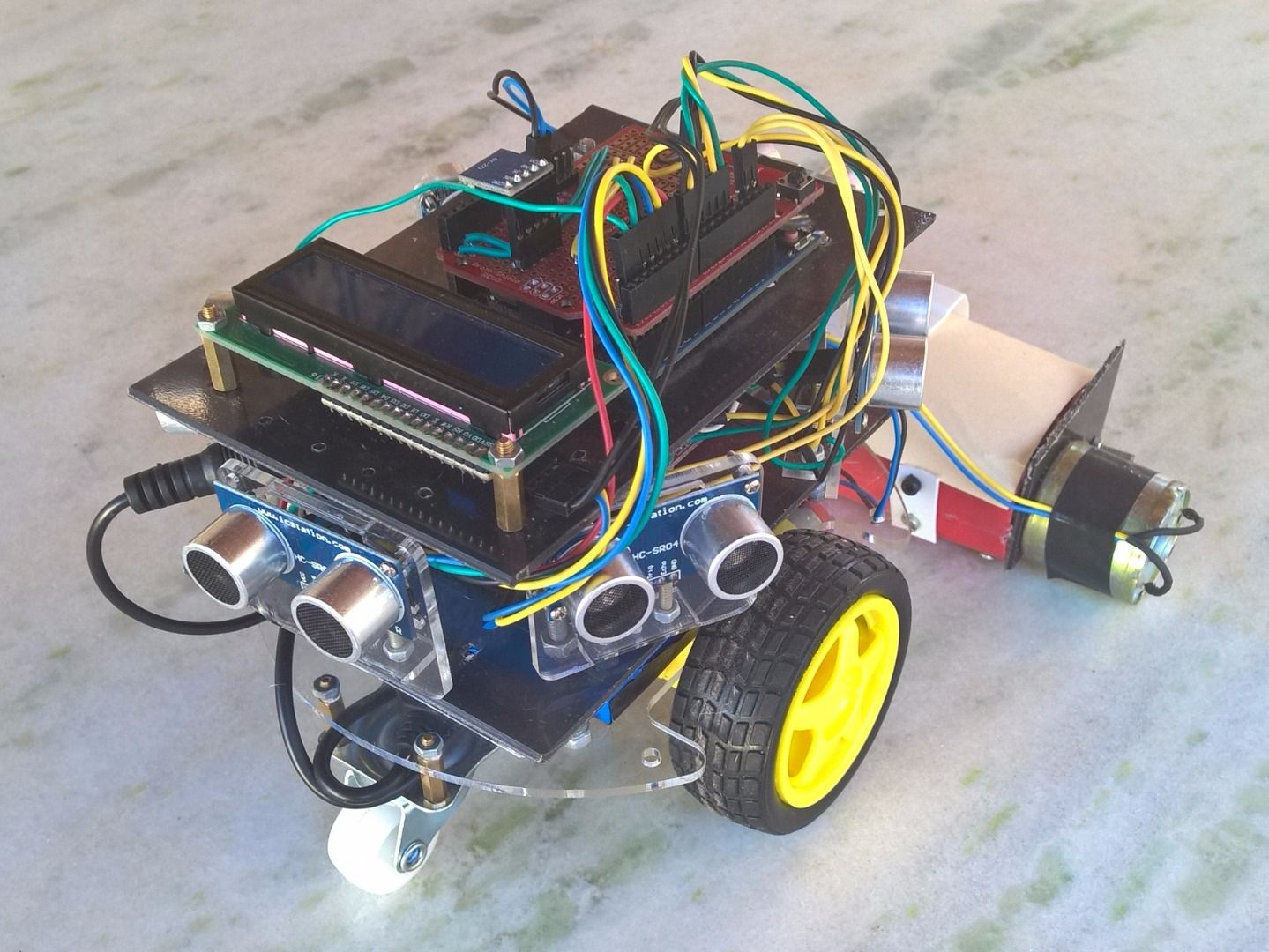 Homemade Cleanning Robot With Bluetooth : 5 Steps - Instructables