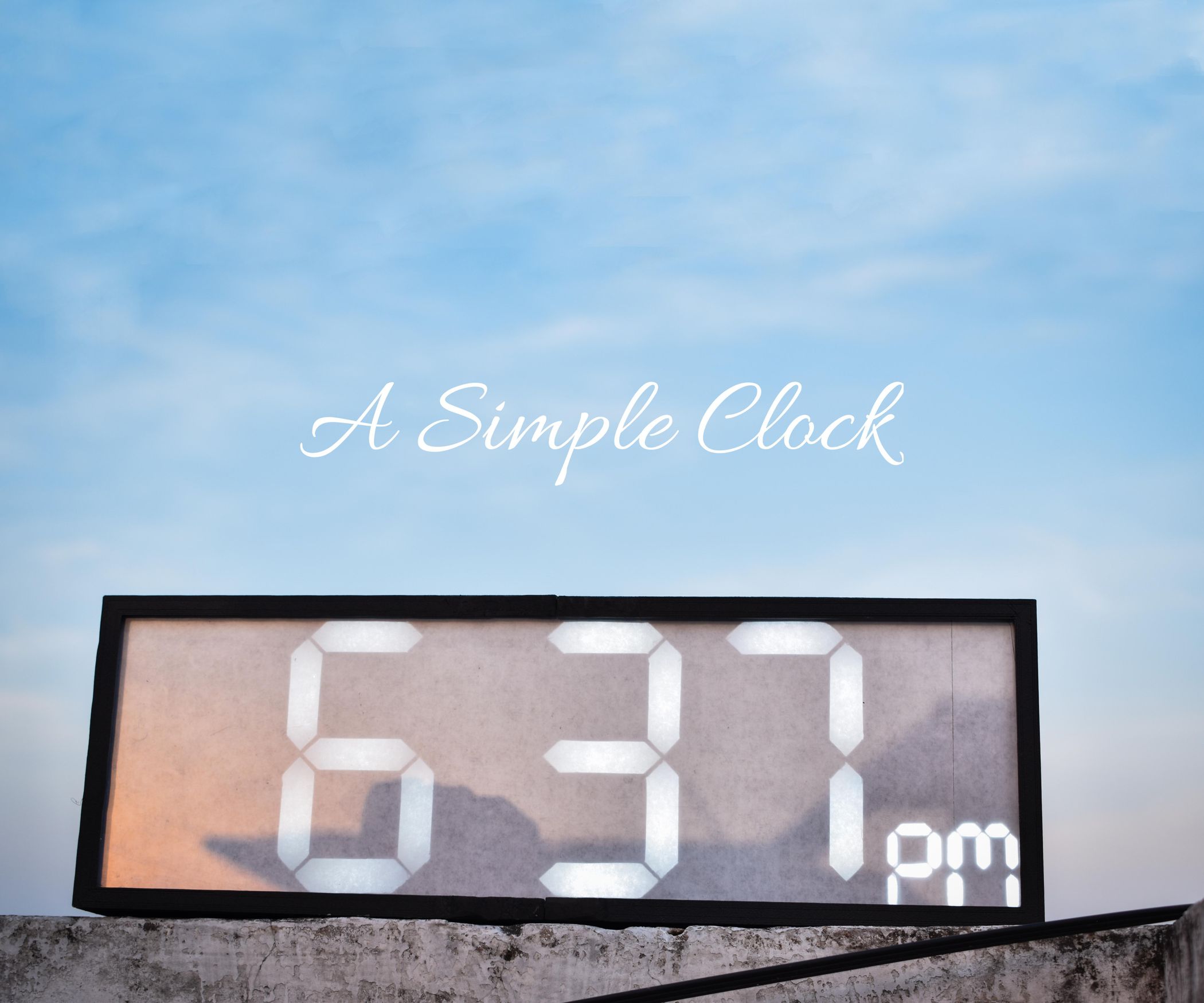 A Simple Clock : 11 Steps (with Pictures) - Instructables