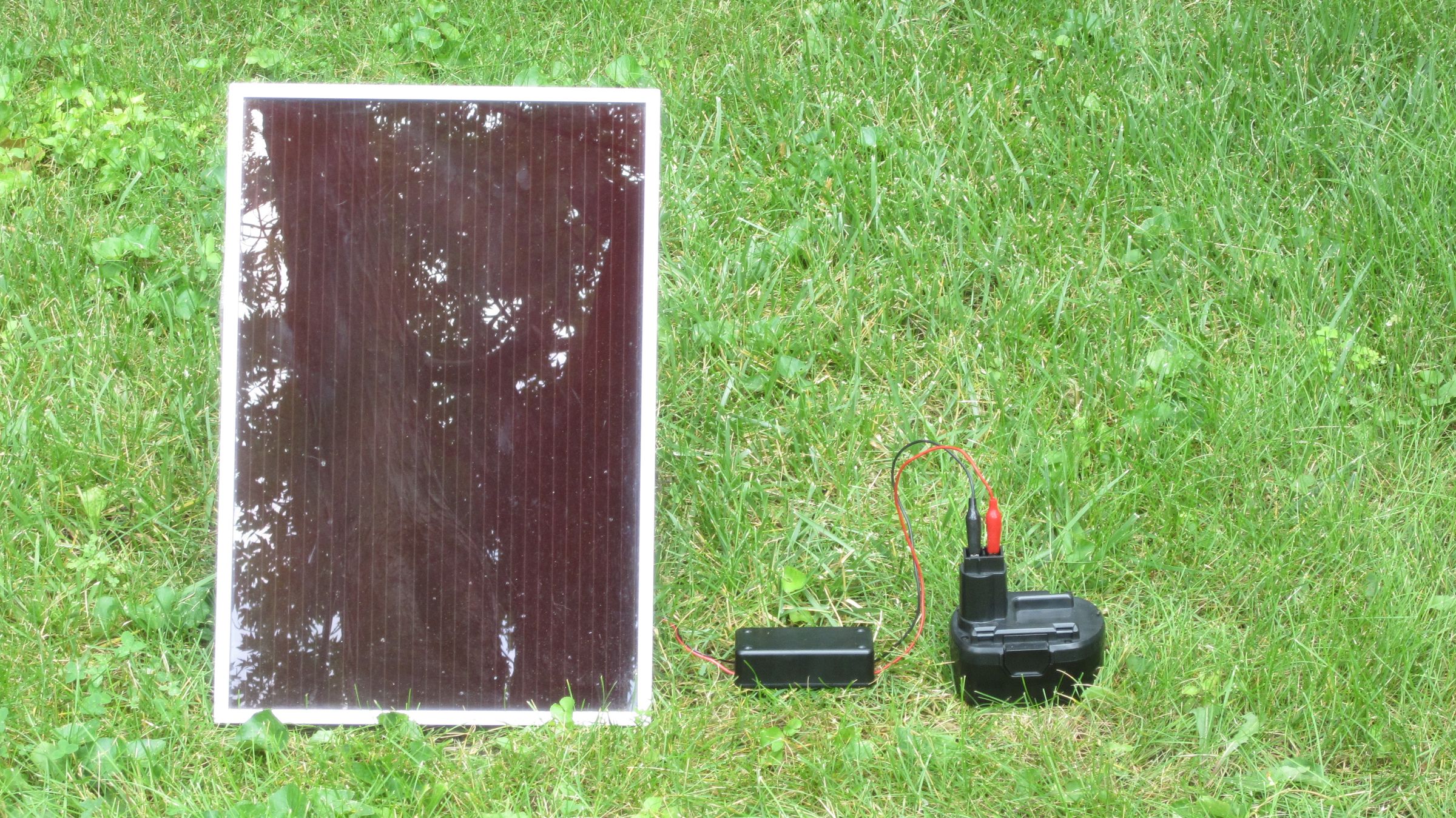 Solar Battery Charger for Your Cordless Power Tools : 11 Steps (with ...