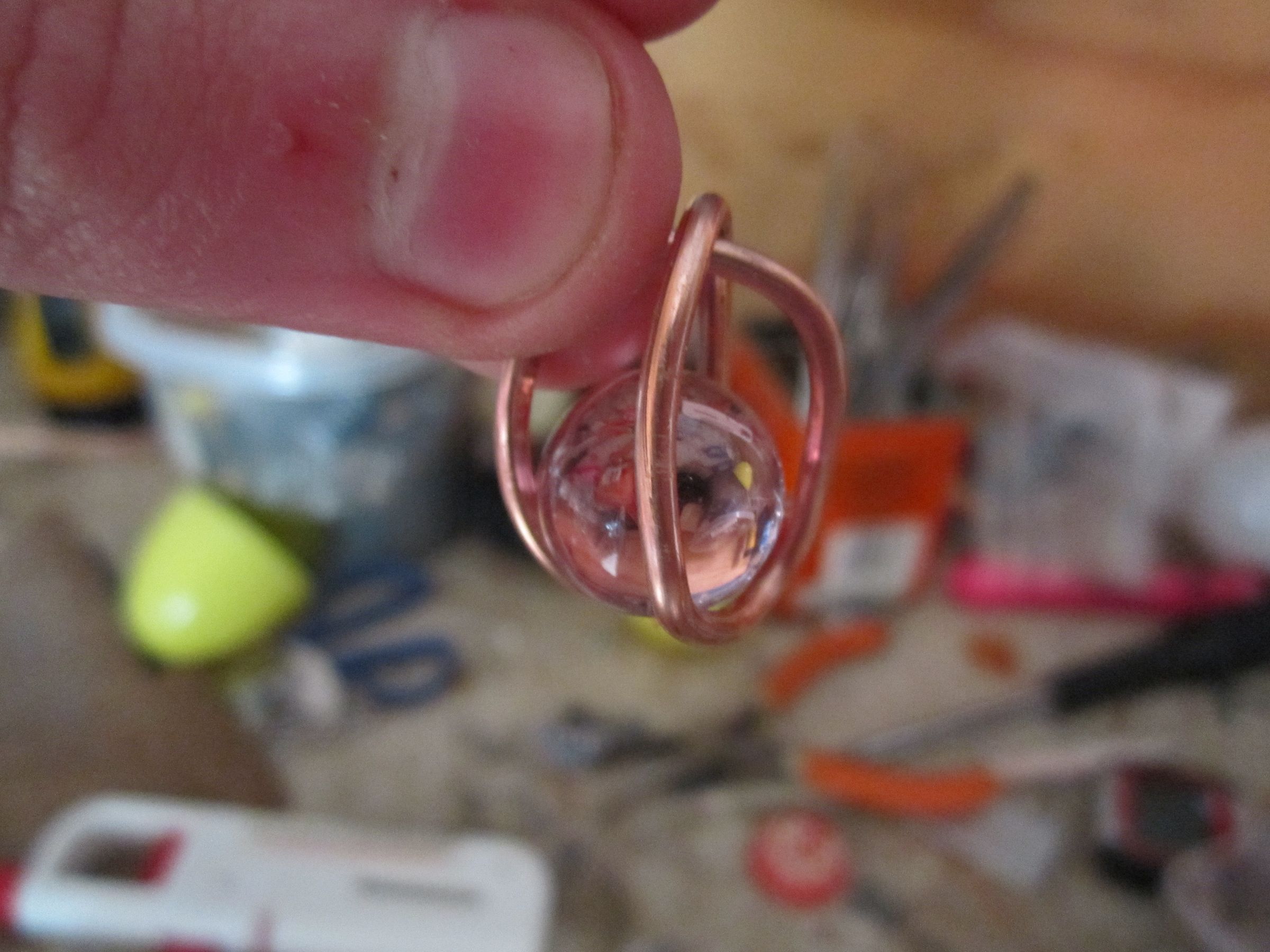 Wire Wrapped Marble Pendants : 4 Steps - Instructables