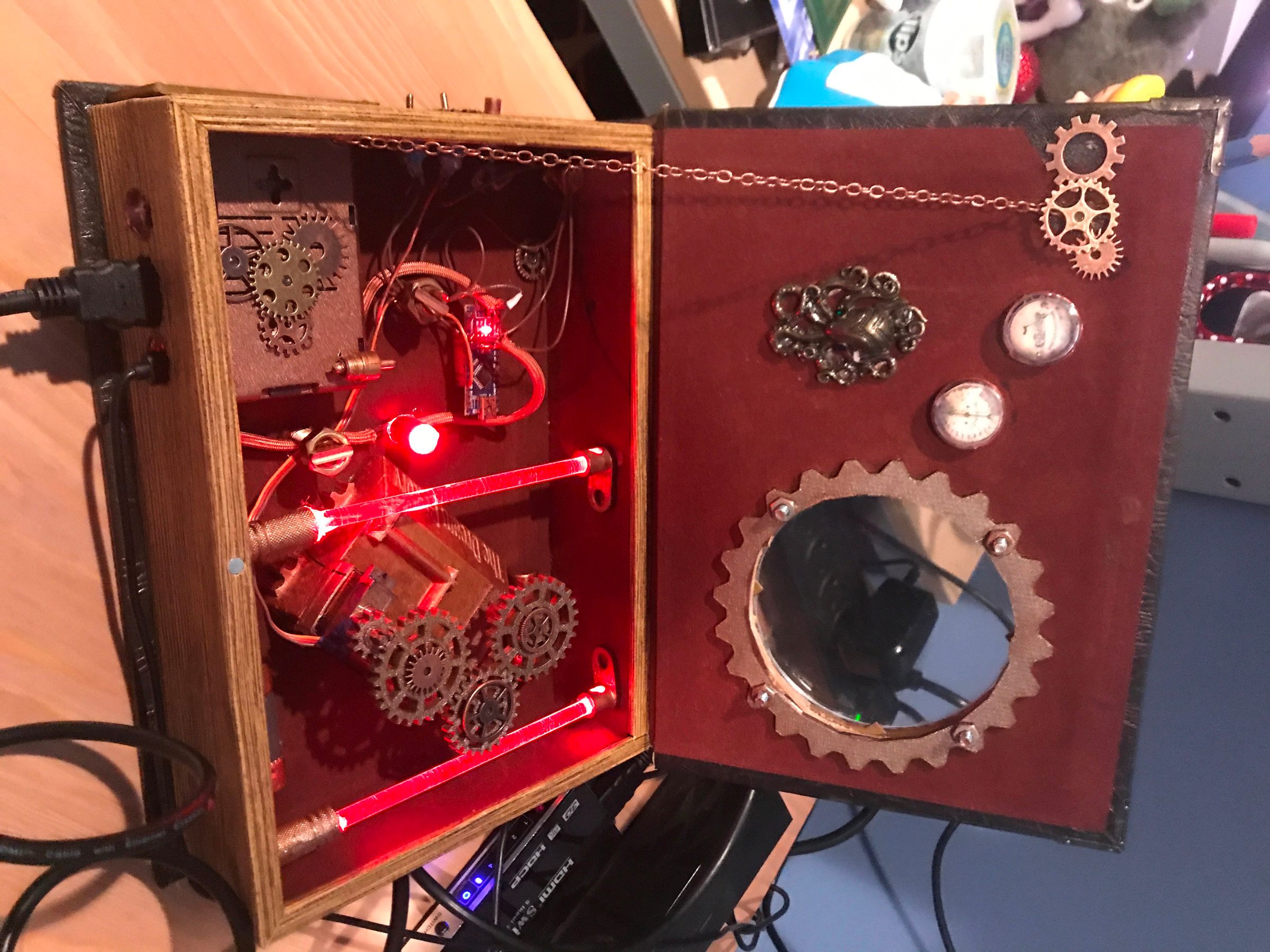 Steampunk Raspberry Pi Console/Case : 7 Steps (with Pictures ...
