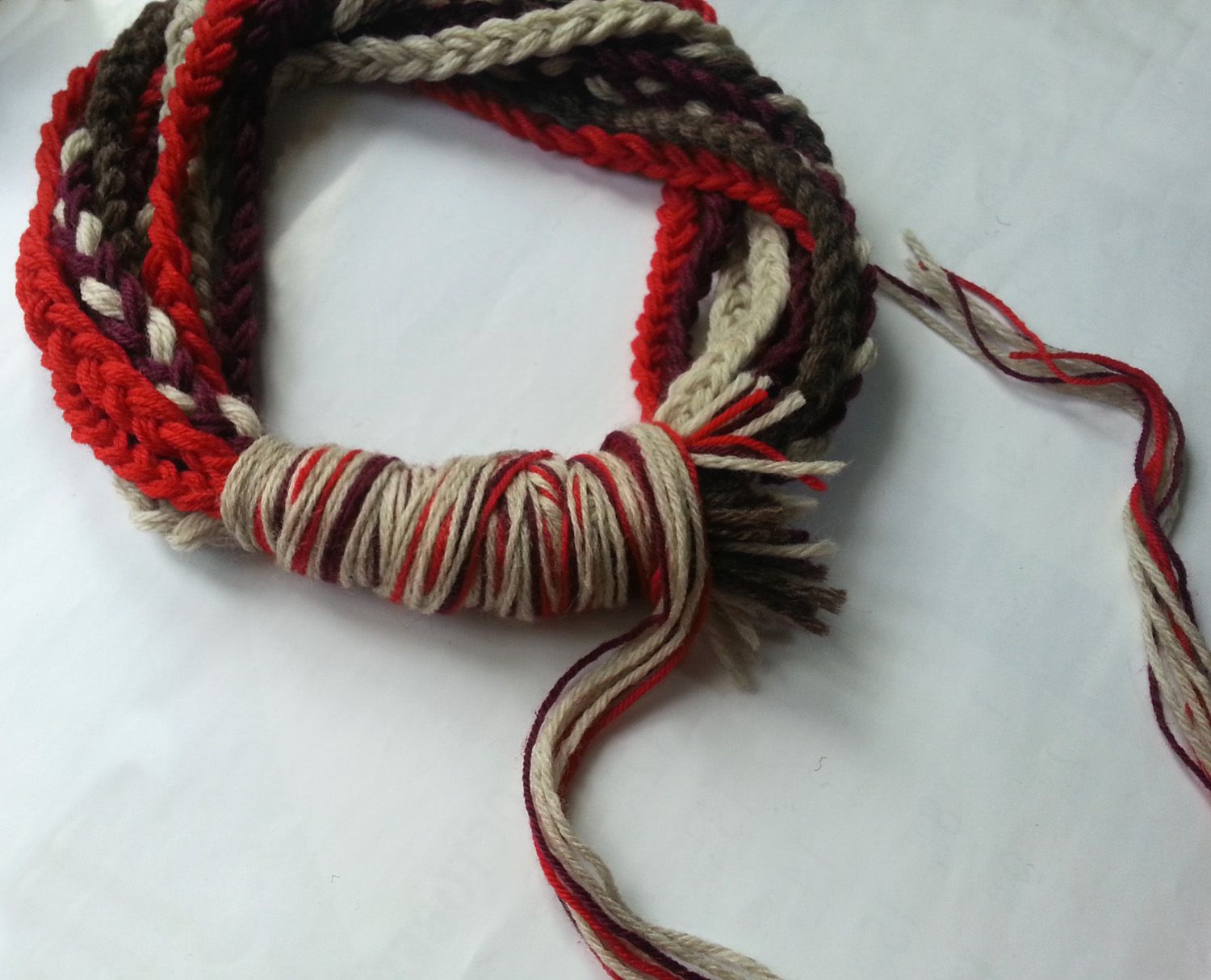 DIY Easy Braided Yarn Cowl : 6 Steps (with Pictures) - Instructables