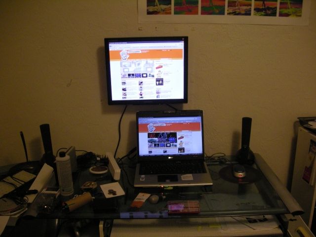 Hanging a Monitor on a Wall : 6 Steps - Instructables