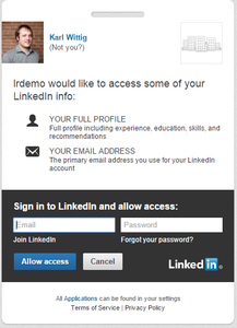 Integrating LinkedIn Social Login : 3 Steps - Instructables