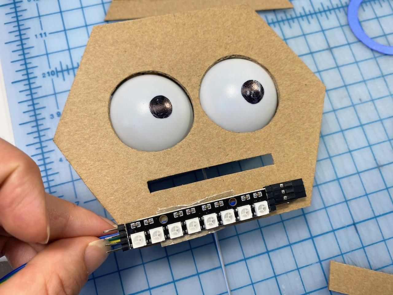 "High-Fivey" the Cardboard Micro:bit Robot : 18 Steps (with Pictures ...