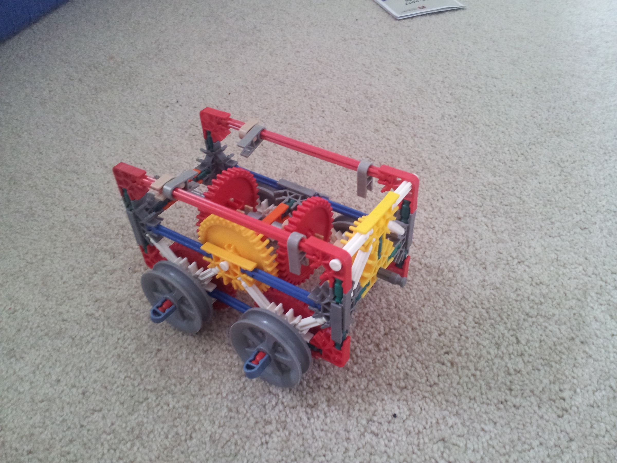 Knex Bi-Directional Cart : 5 Steps - Instructables