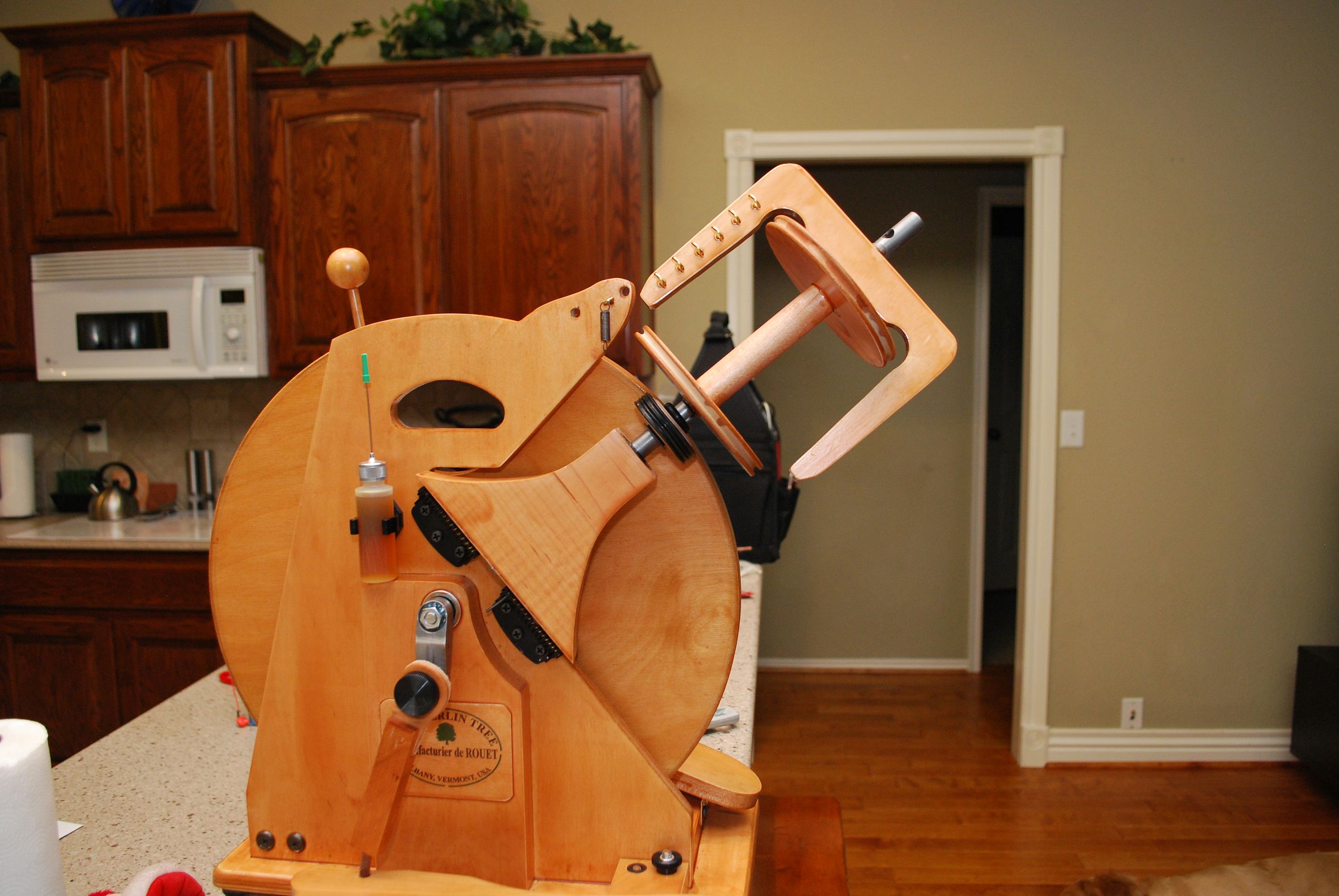 Merlin Tree Spinning Wheel Dis-assembly and Re-Assembly : 9 Steps (with ...