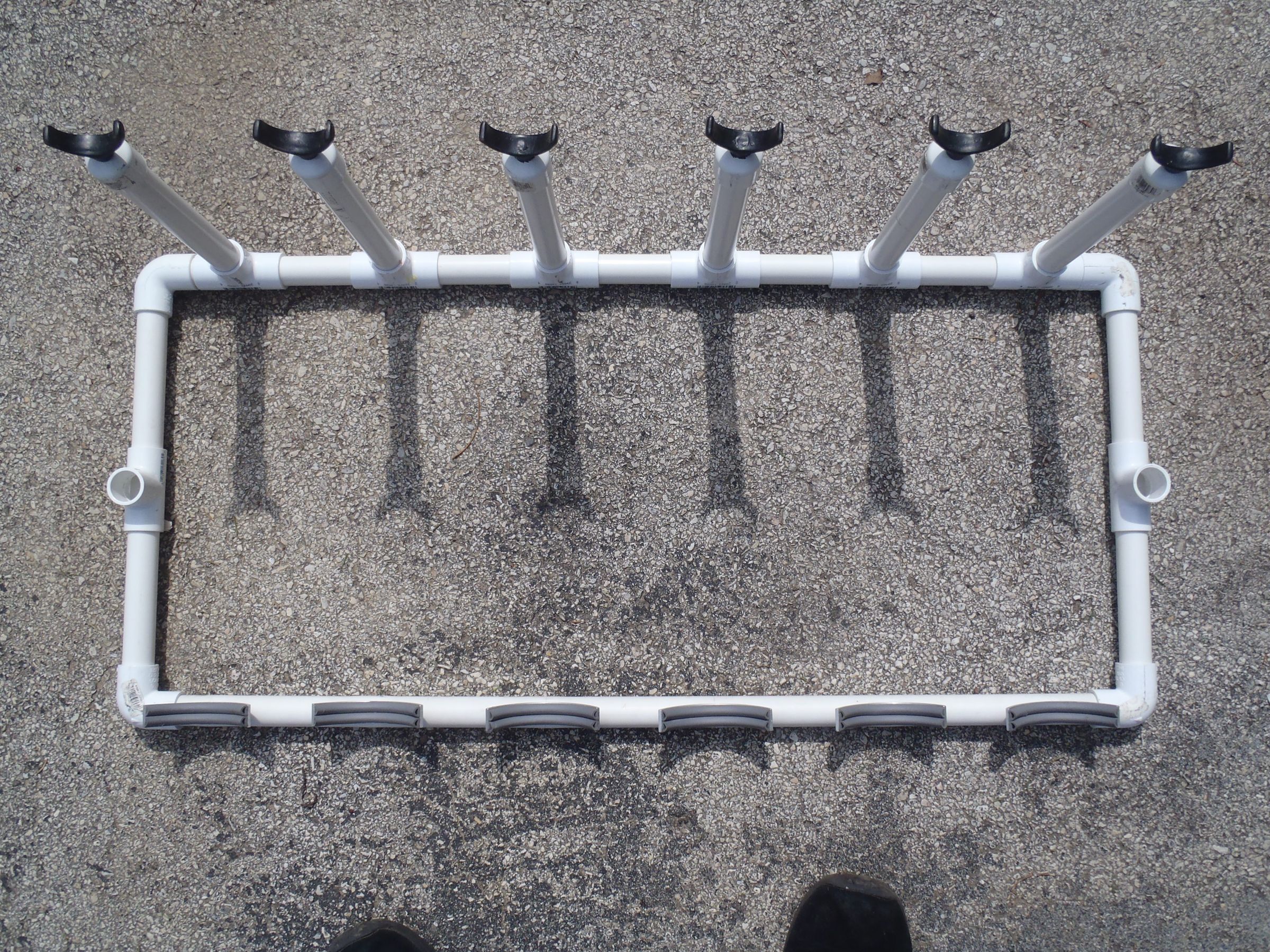 6 Player Paintball Gun and Mask Rack : 8 Steps - Instructables