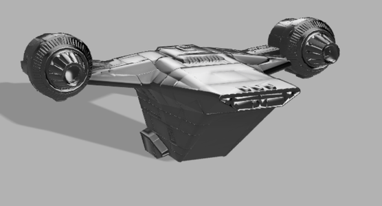3d Printed Razor Crest: With Full Interior : 12 Steps - Instructables