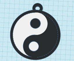 Yin Yang Keychain : 3 Steps - Instructables