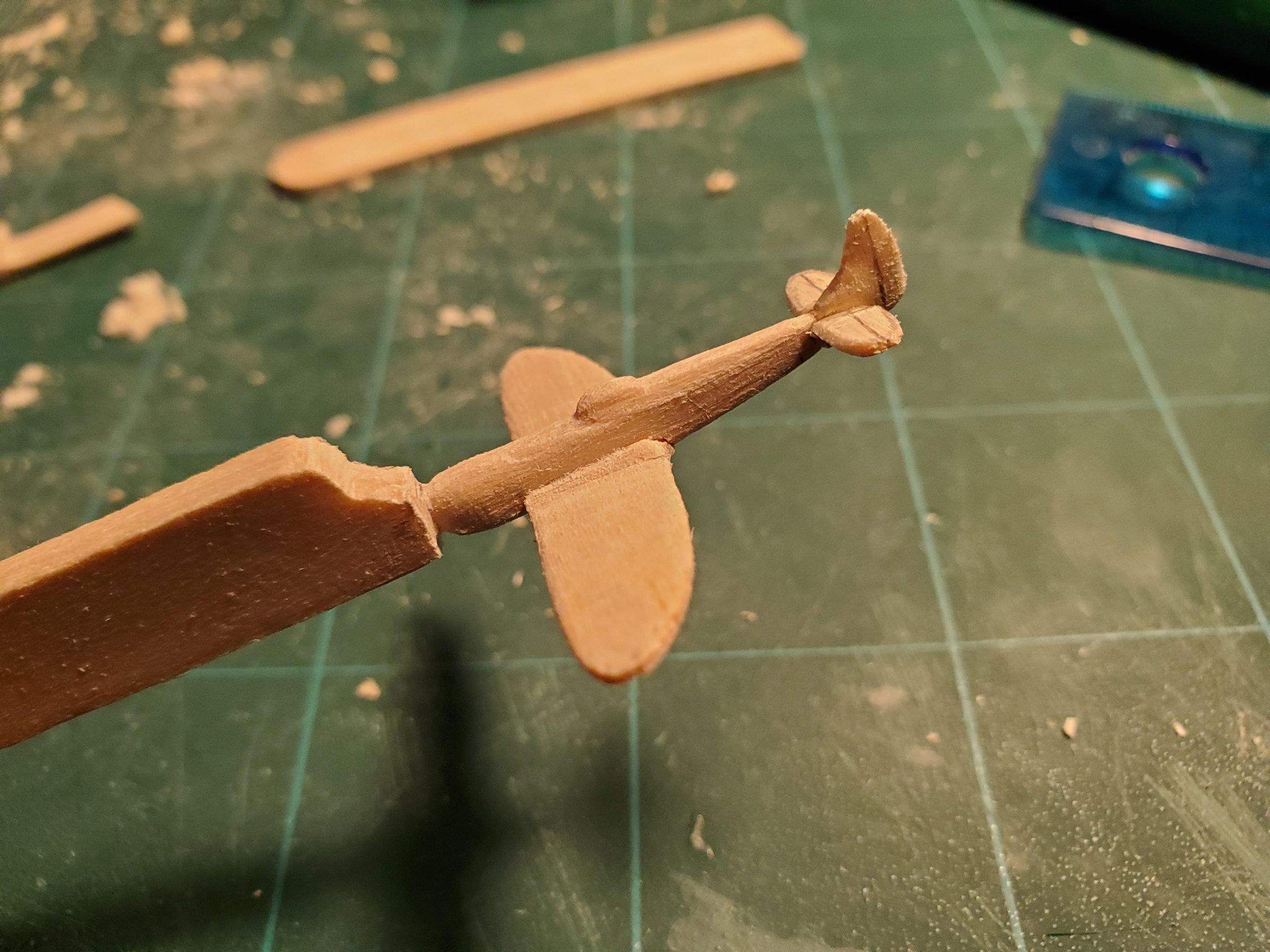 Turning Popsicle Sticks Into One of the Most Iconic WW2 Planes Ever ...