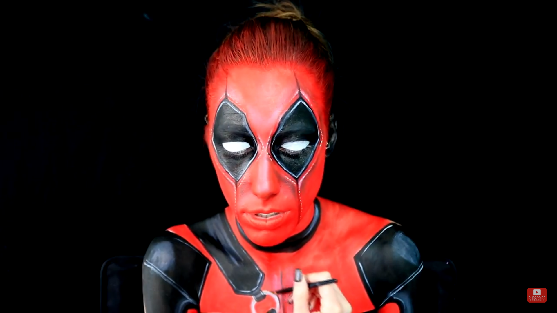 Deadpool Makeup Look : 14 Steps (with Pictures) - Instructables