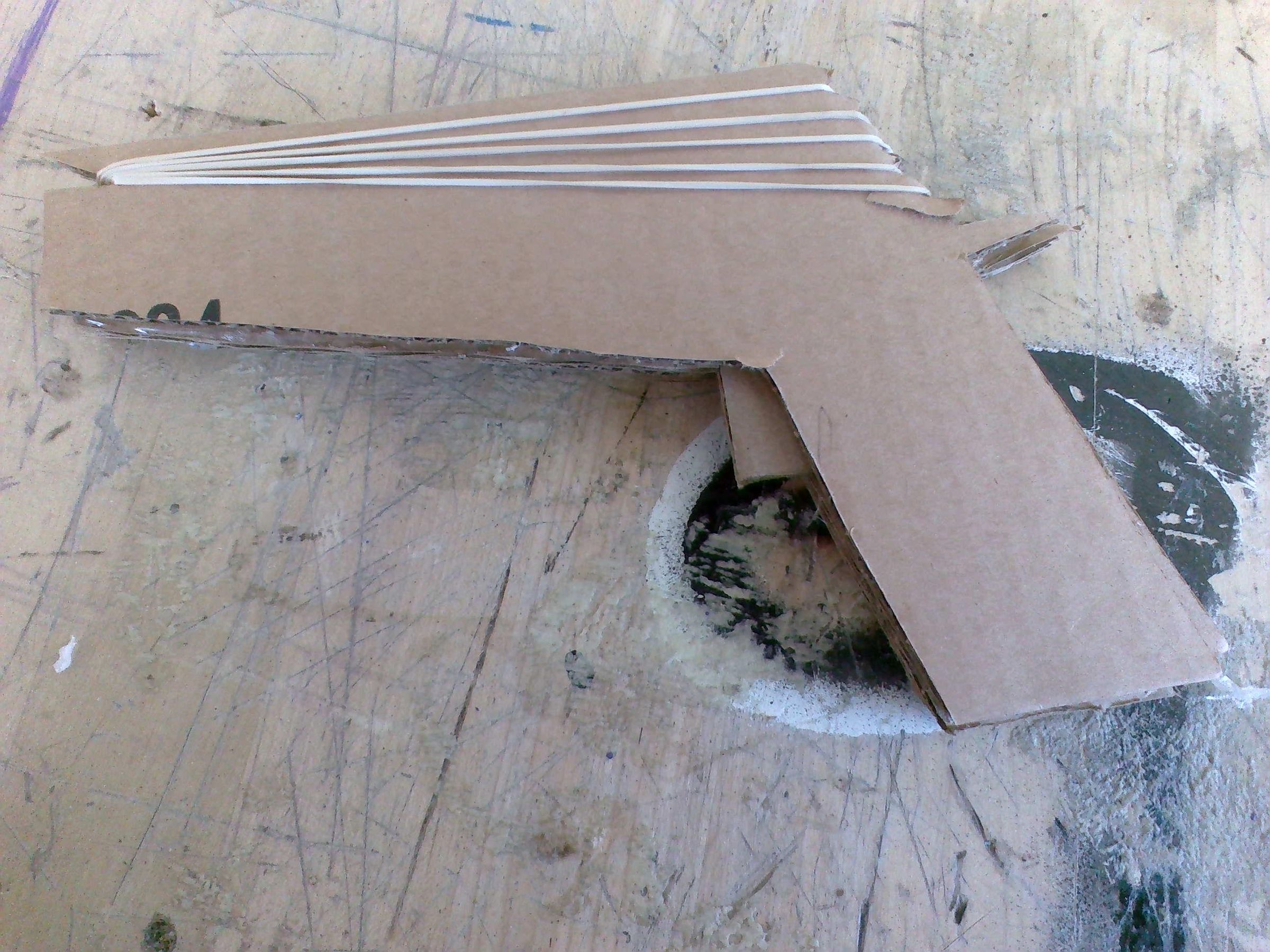 Cardboard Rubberband Gun : 3 Steps - Instructables