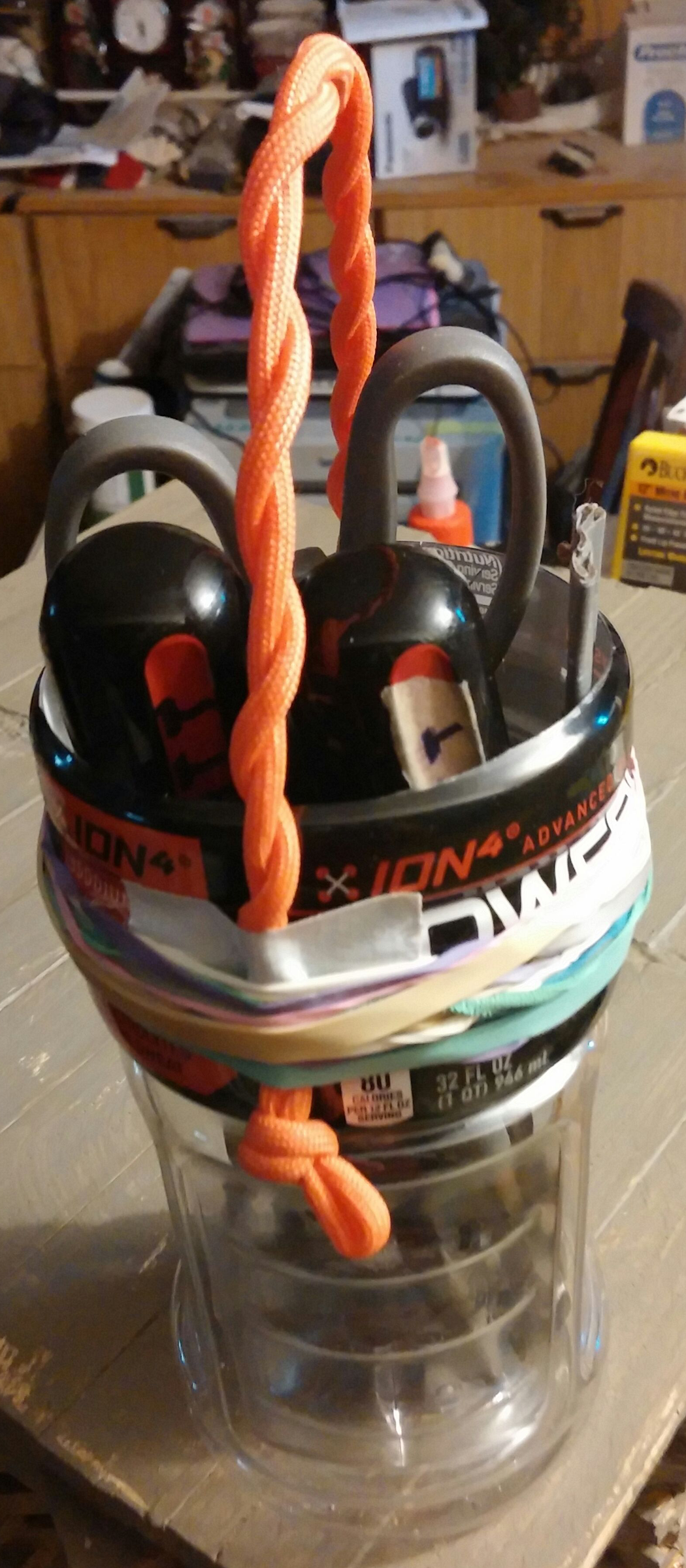 Tool Tote/Holder From Powerade Bottle : 4 Steps (with Pictures ...