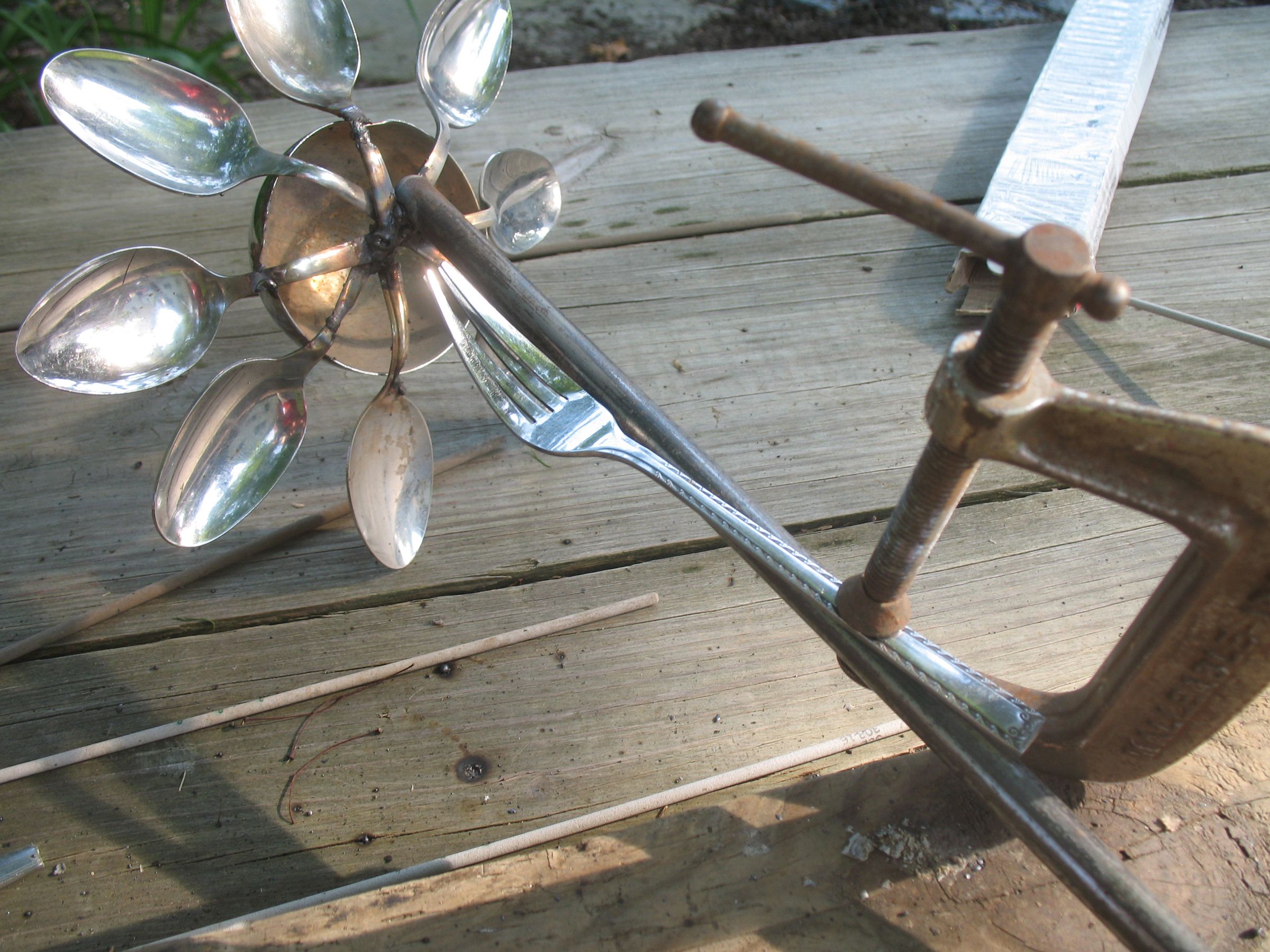 Weld a Spoon Flower! : 5 Steps (with Pictures) - Instructables