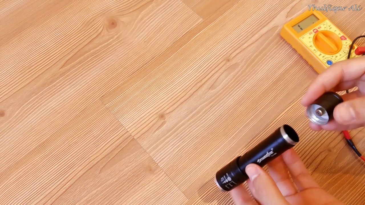 How to Repair Flashlight Switch (Fix Tailcap Switch) : 12 Steps ...