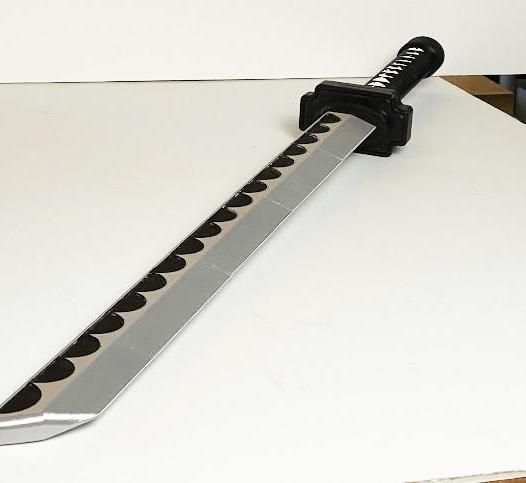 3D Printed Katana : 7 Steps - Instructables