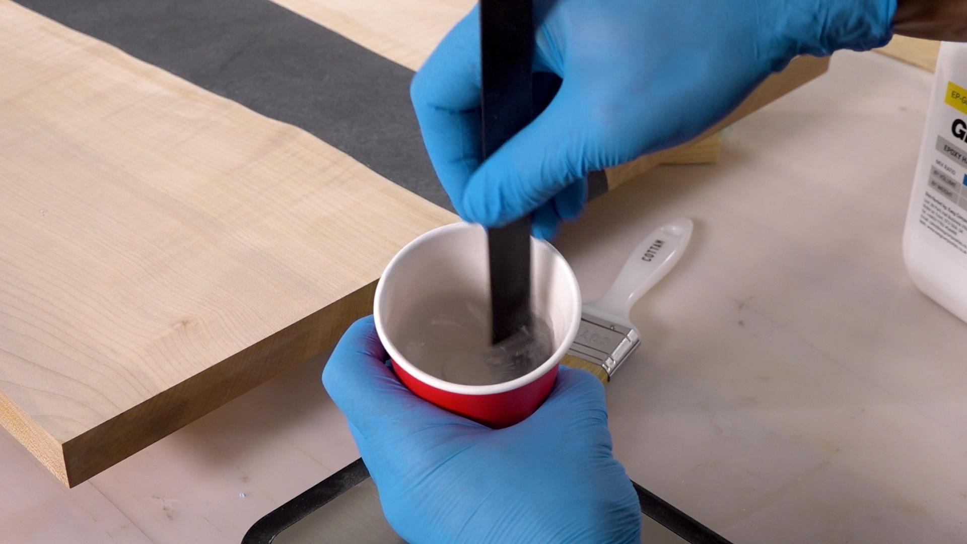 How to Resin Flood Coat a High Gloss Epoxy Coating Onto Wood and Other ...