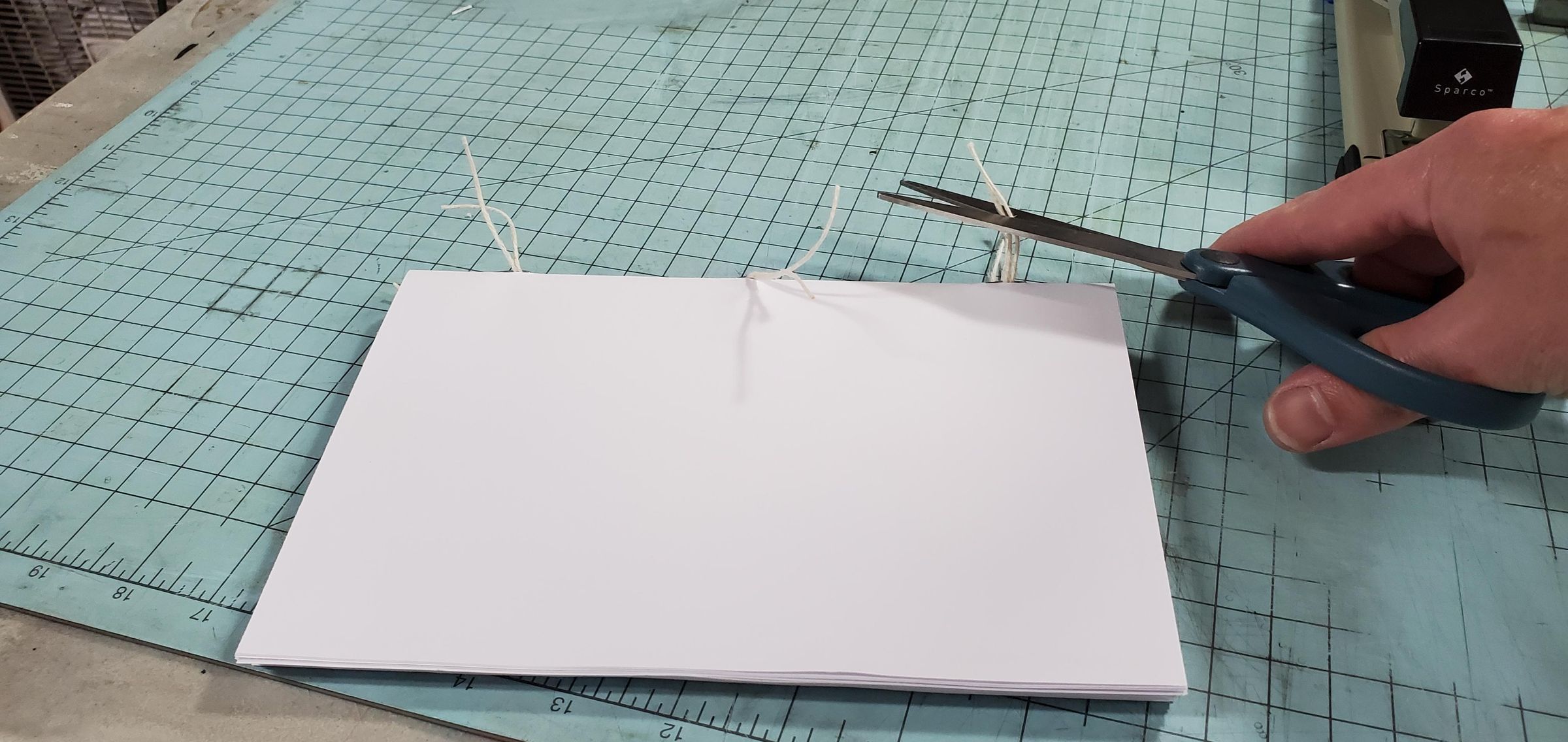 No Sew Book Binding - Easier Way to Make a Sketch Book? : 21 Steps ...