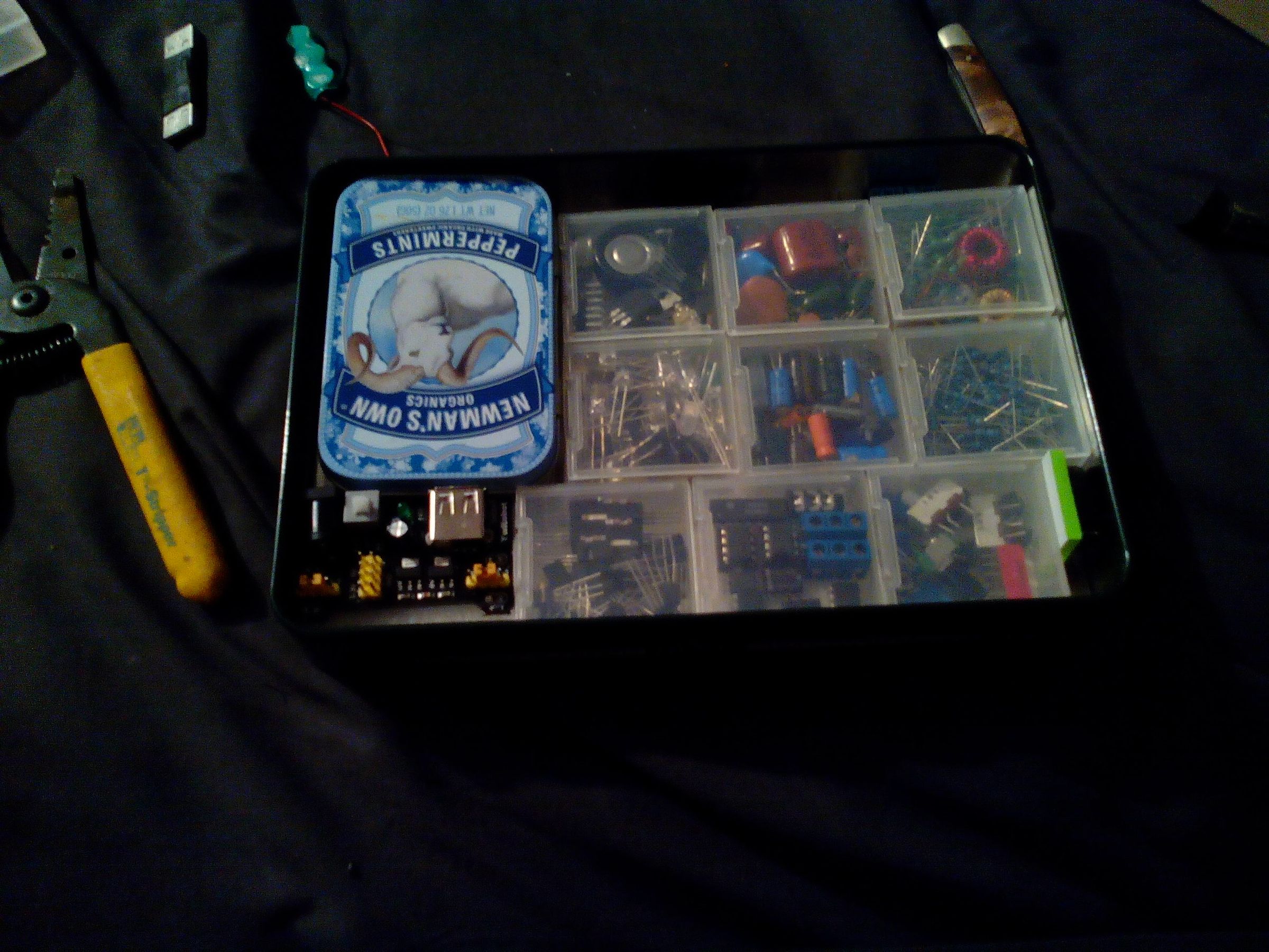 Ultimate Electronics Pocket Kit : 5 Steps - Instructables