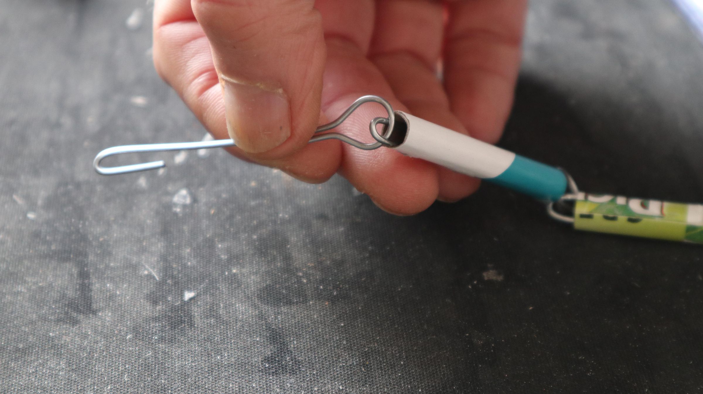 String Door Curtain Made of Repurposed Groceries Carton : 7 Steps (with ...