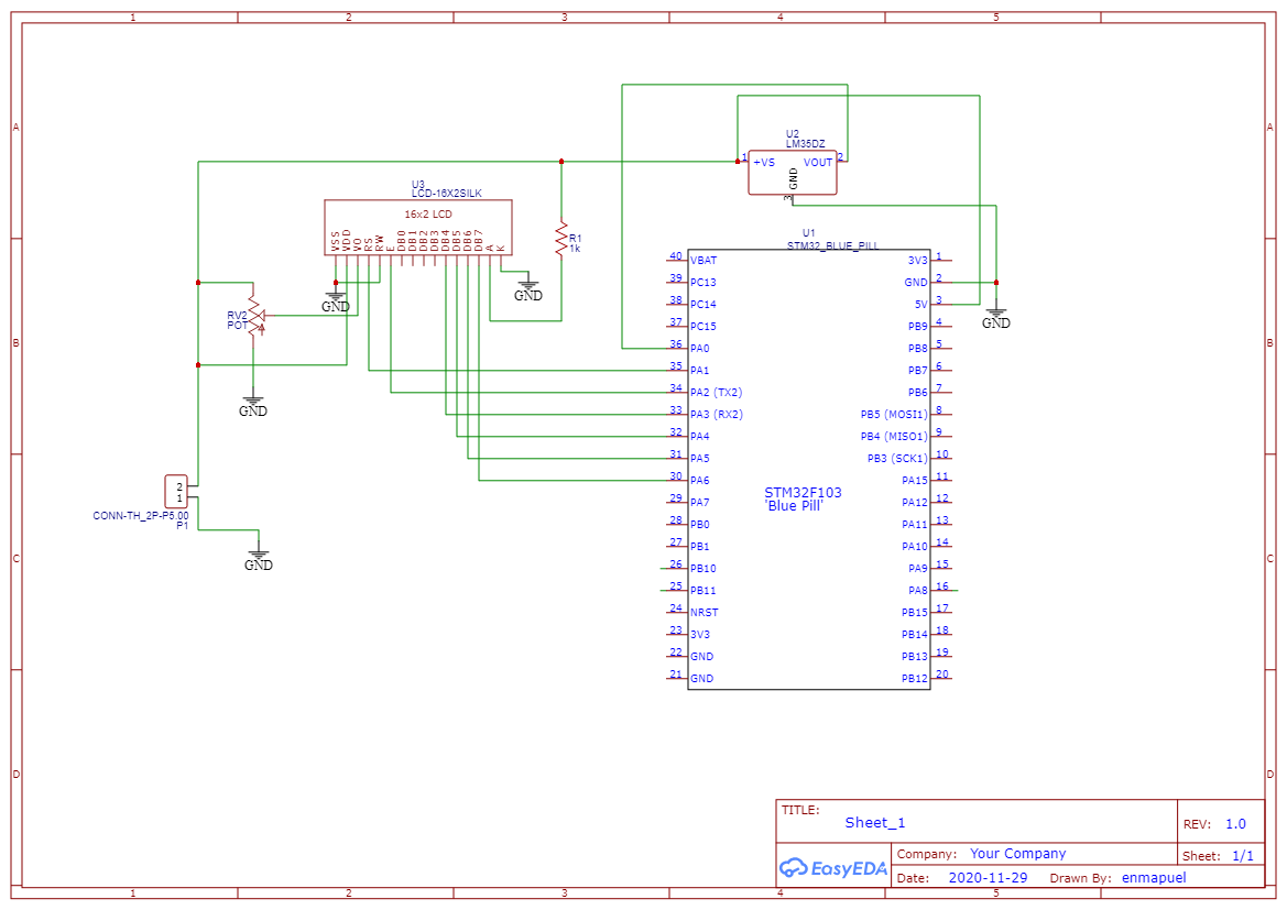 LCD Tempeture Sensor With STM32F103 : 6 Steps - Instructables