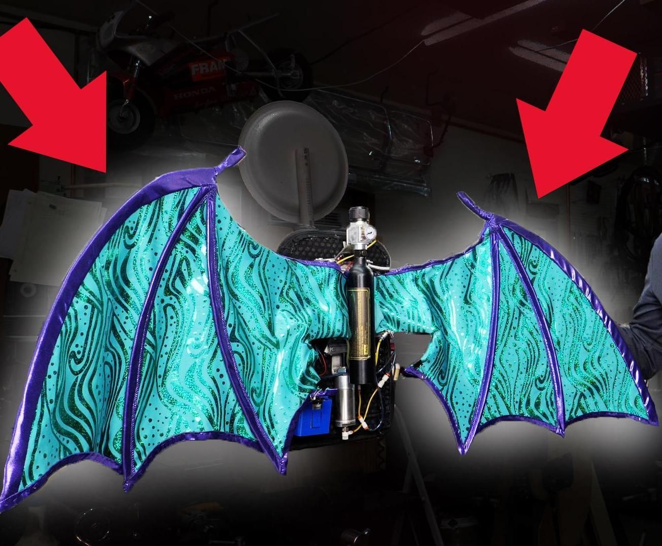 Arduino Dragon Wings : 6 Steps (with Pictures) - Instructables