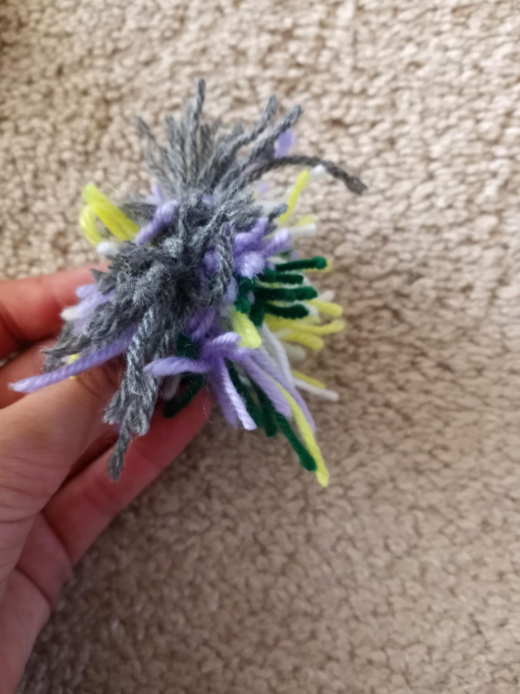 Giant Multi-Colored Fuzz Ball : 7 Steps (with Pictures) - Instructables