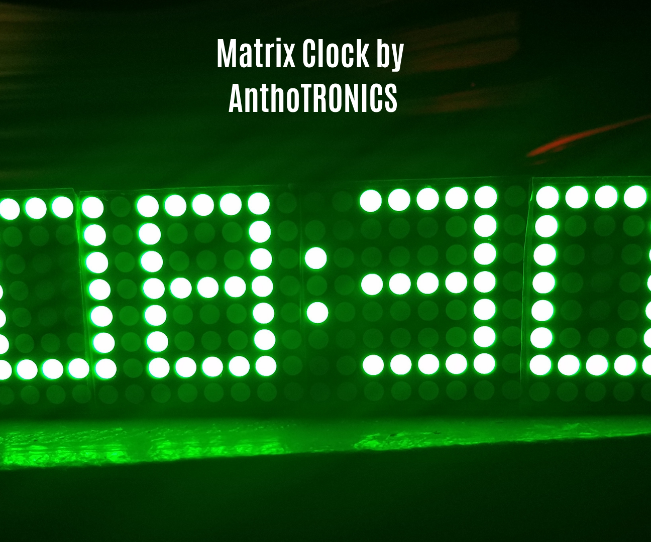 Arduino Matrix Clock : 6 Steps - Instructables Arduino Matrix Clock : 6 Steps - Instructables