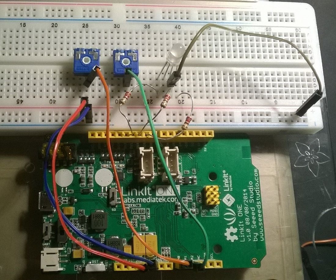 RGB LED With LinkIt ONE : 4 Steps - Instructables